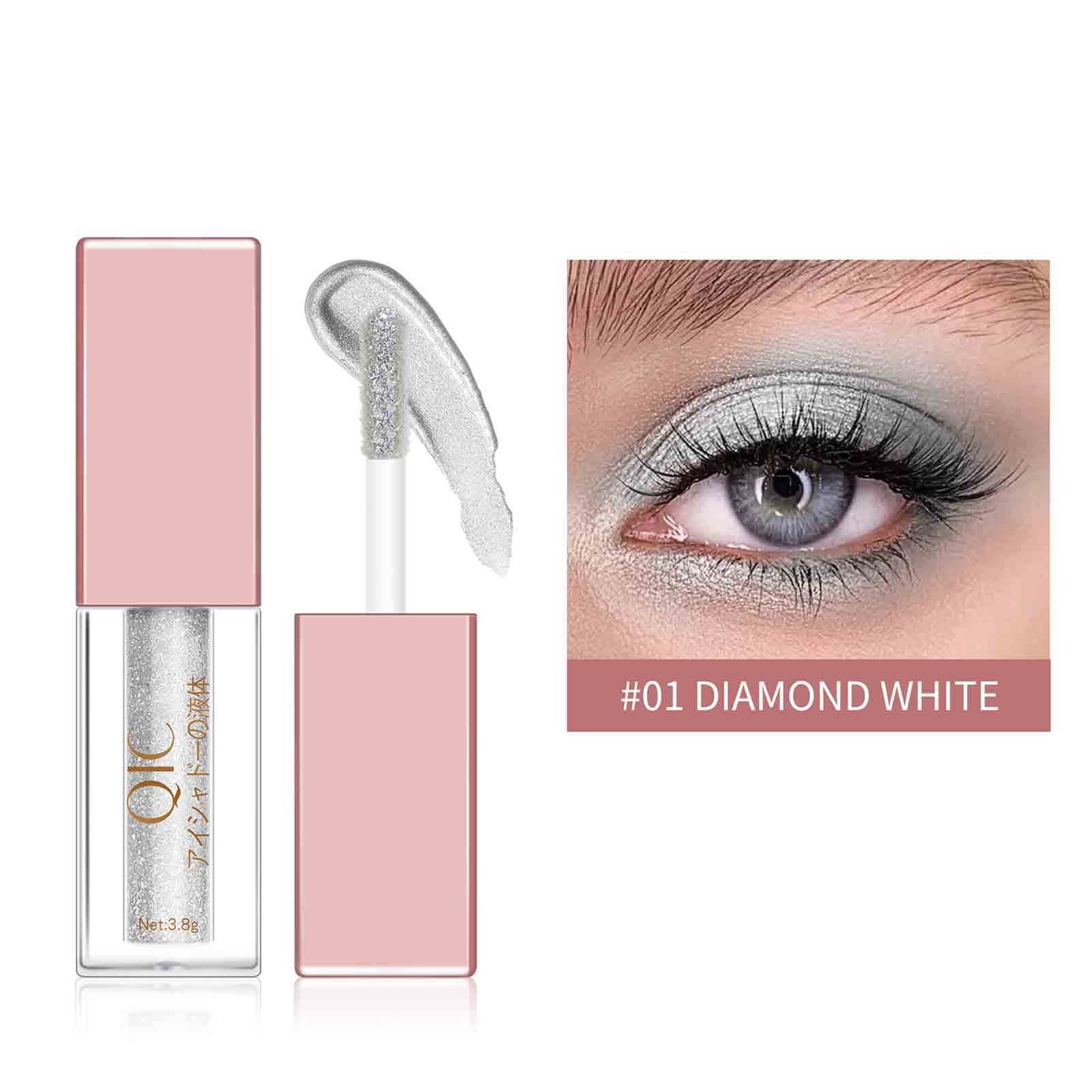 SDJMa Liquid Glitter Eyeshadow-Liquid Eyeliner Set Glitter Liquid ...
