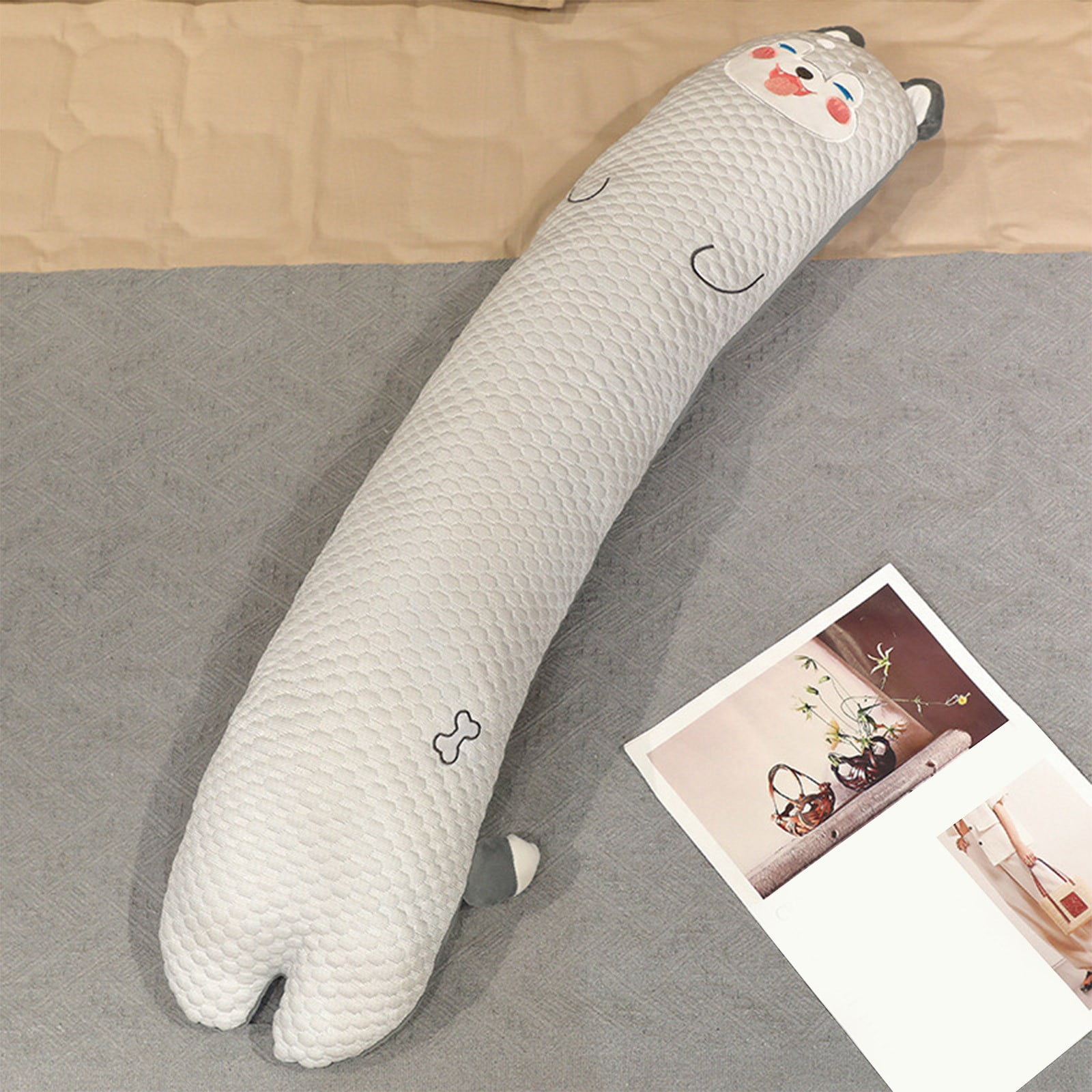 SDJMa Long Plush Cute Body Pillows,Cuddle Pillow Sleeping Big Pillows ...