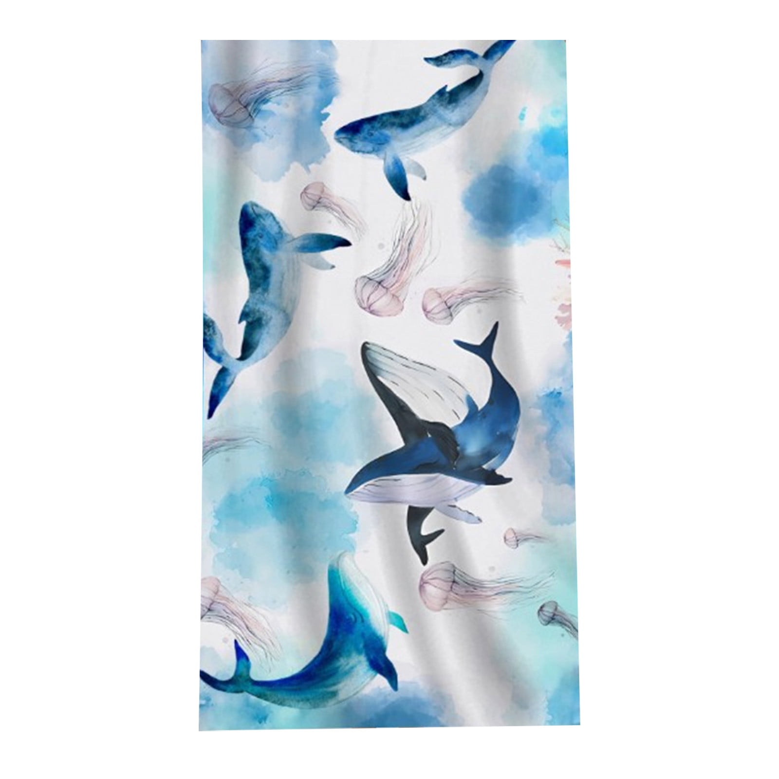 SDJMa Microfiber Beach Towel, 27.5"x55" Lightweight Thin Whale Beach ...