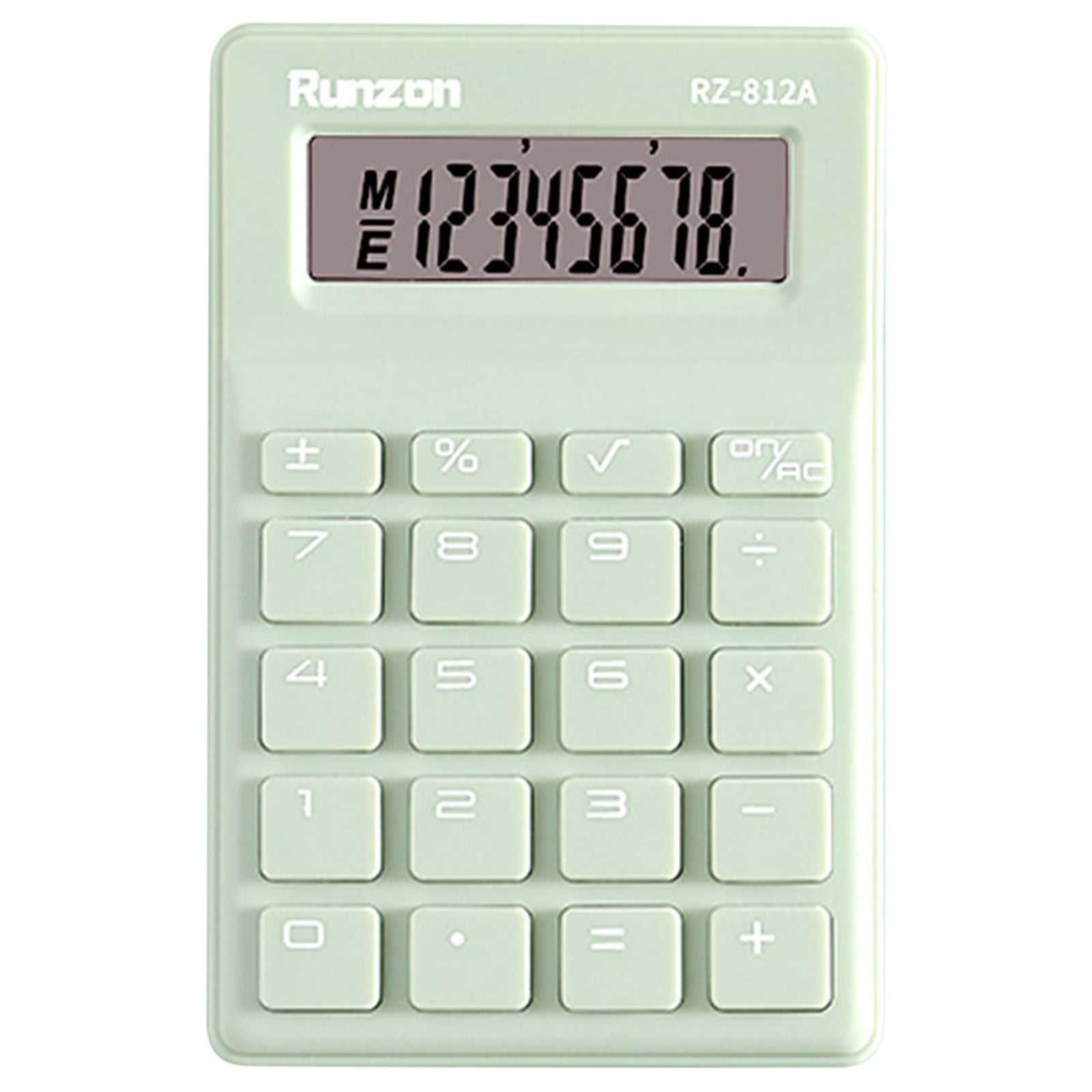 SDJMa Mint Green Grey 8-Digit Scientific Calculator Desktop Financial ...