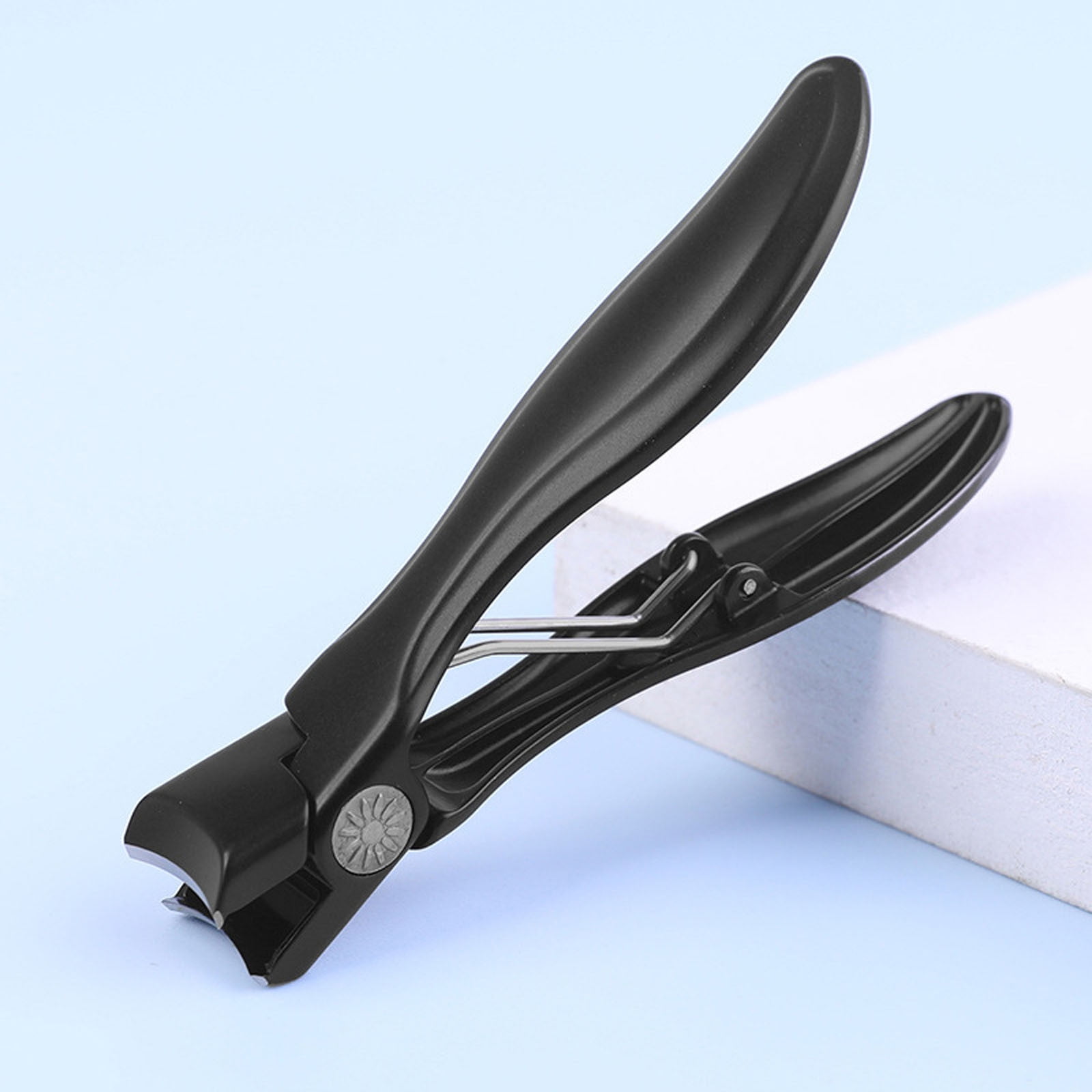 SDJMa Nail Clippers Stainless Steel Grip Nail Clipper, Ultra Sharp Wide ...