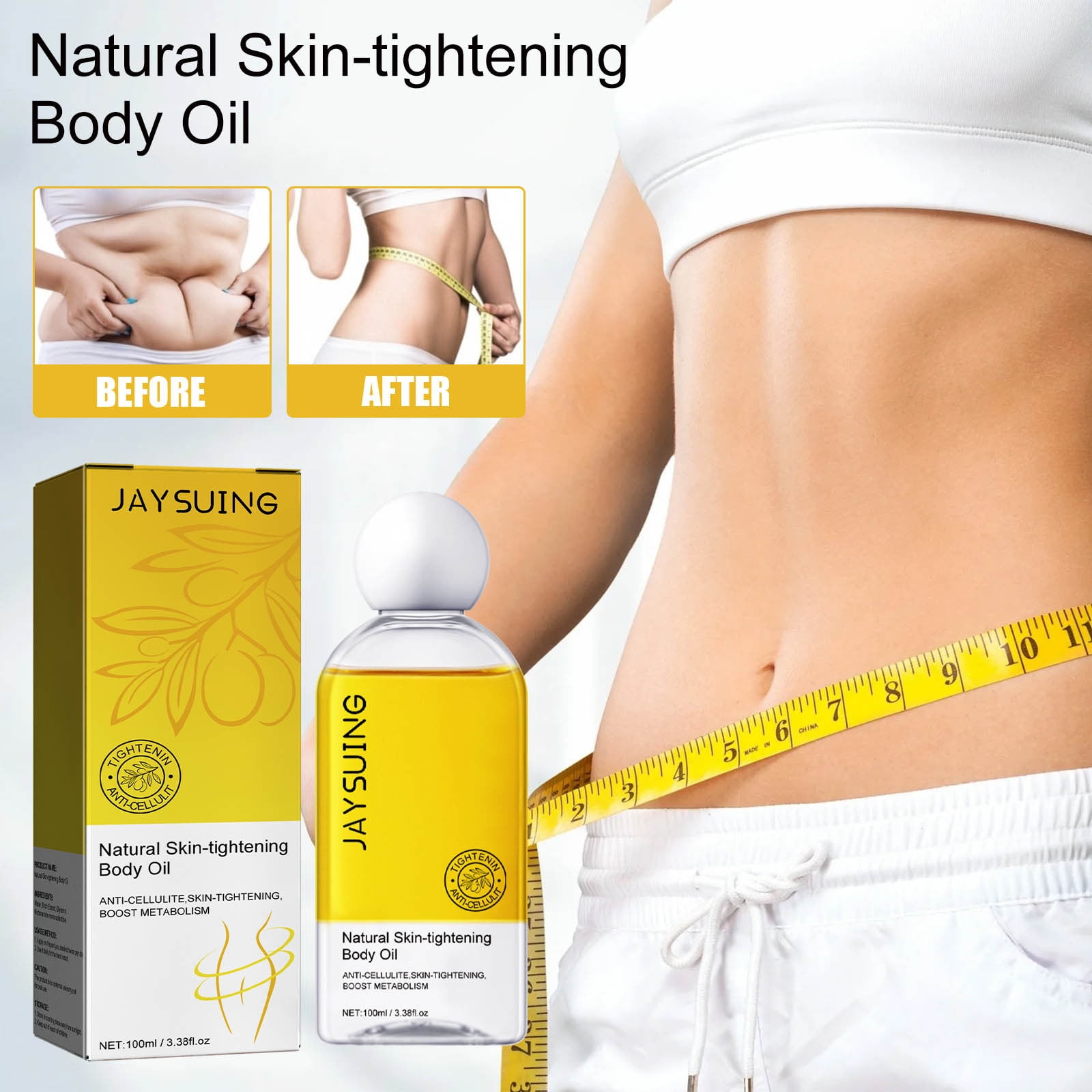 Sdjma Natural Anti Cellulite Treatment Massage Oil Deep Penetrative