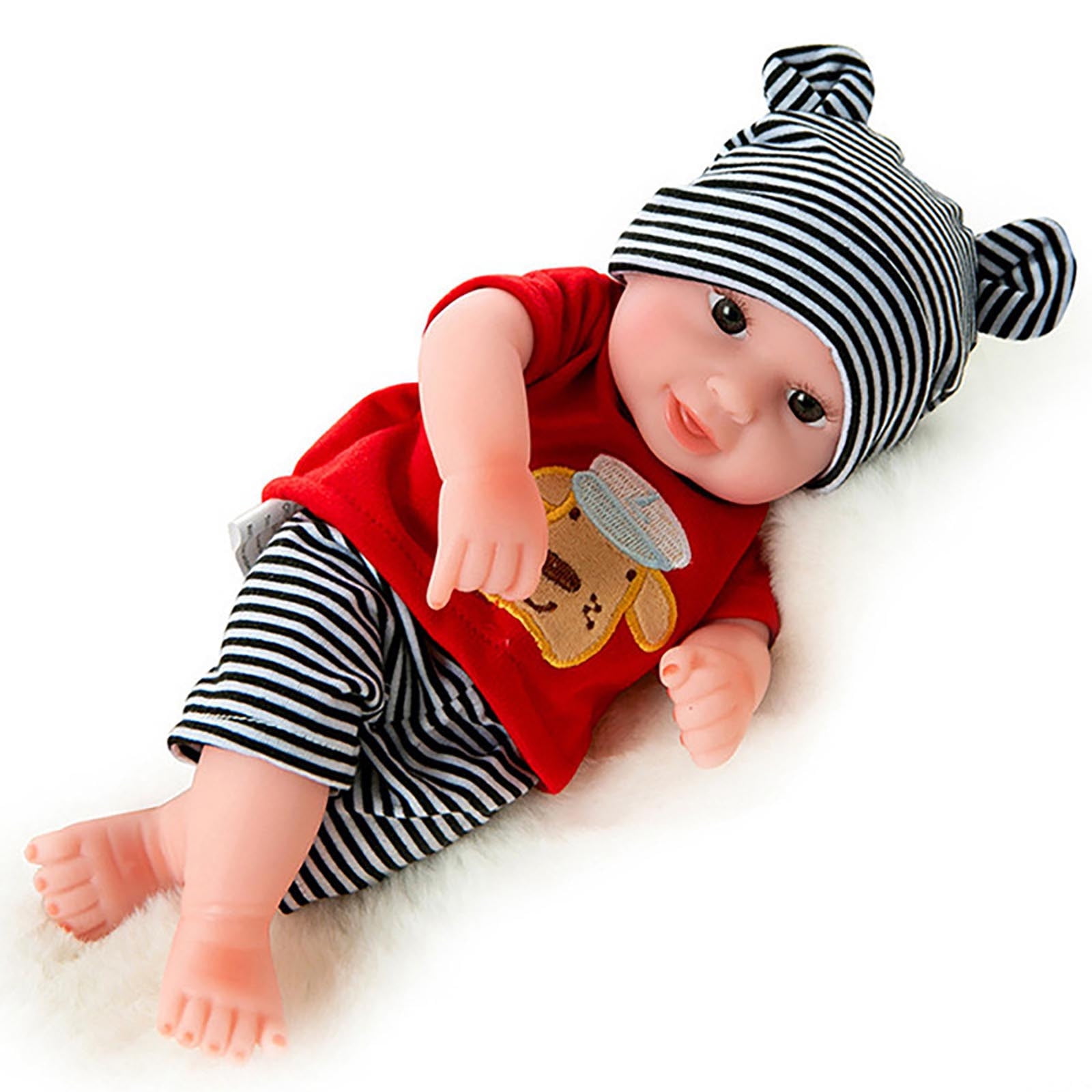 SDJMa Reborn Baby Dolls - 12 inch Soft Realistic-Adorable Baby Doll ...
