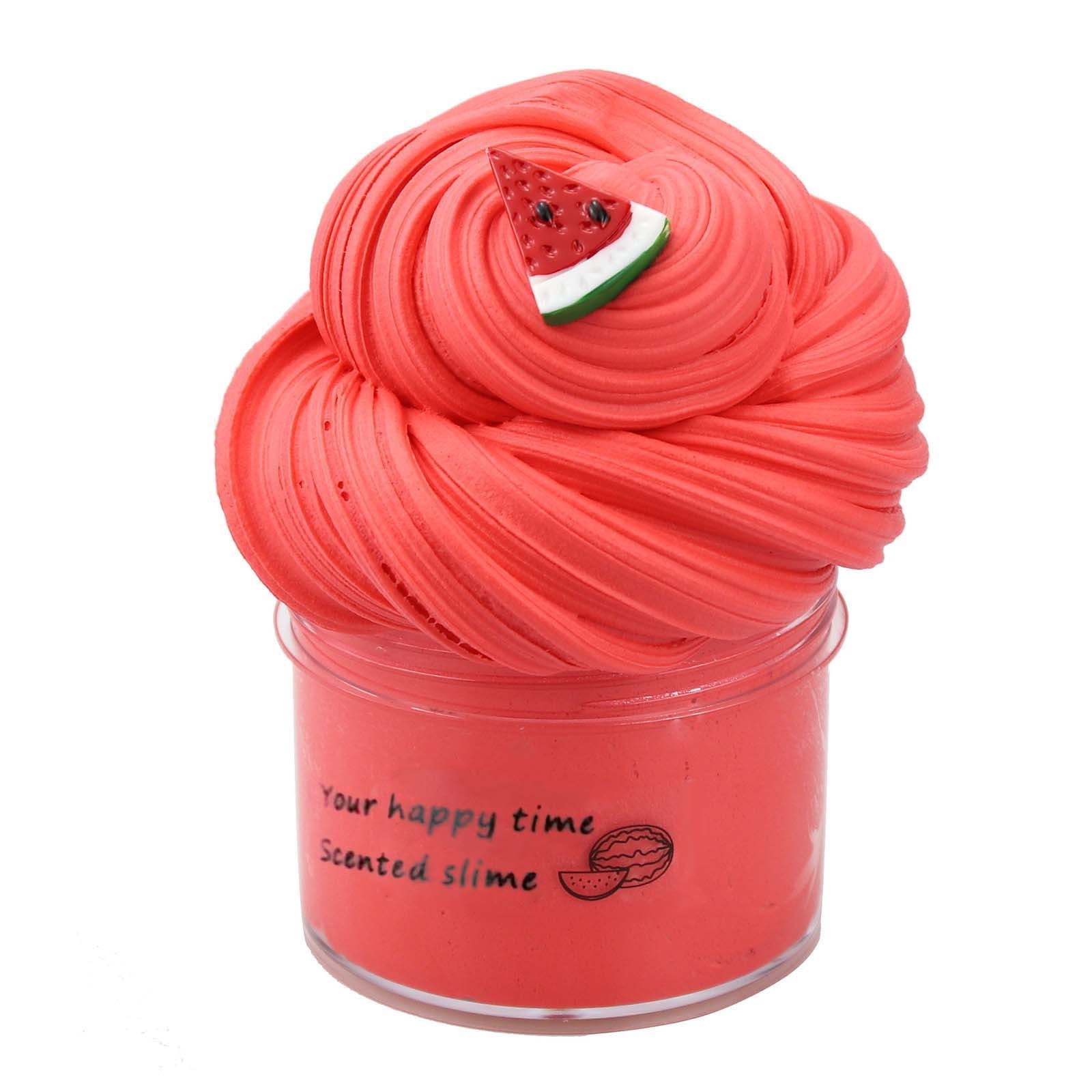 SDJMa Buttery Slime, Non-Sticky DIY Toy for Kids with Unicorn, Cherry ...