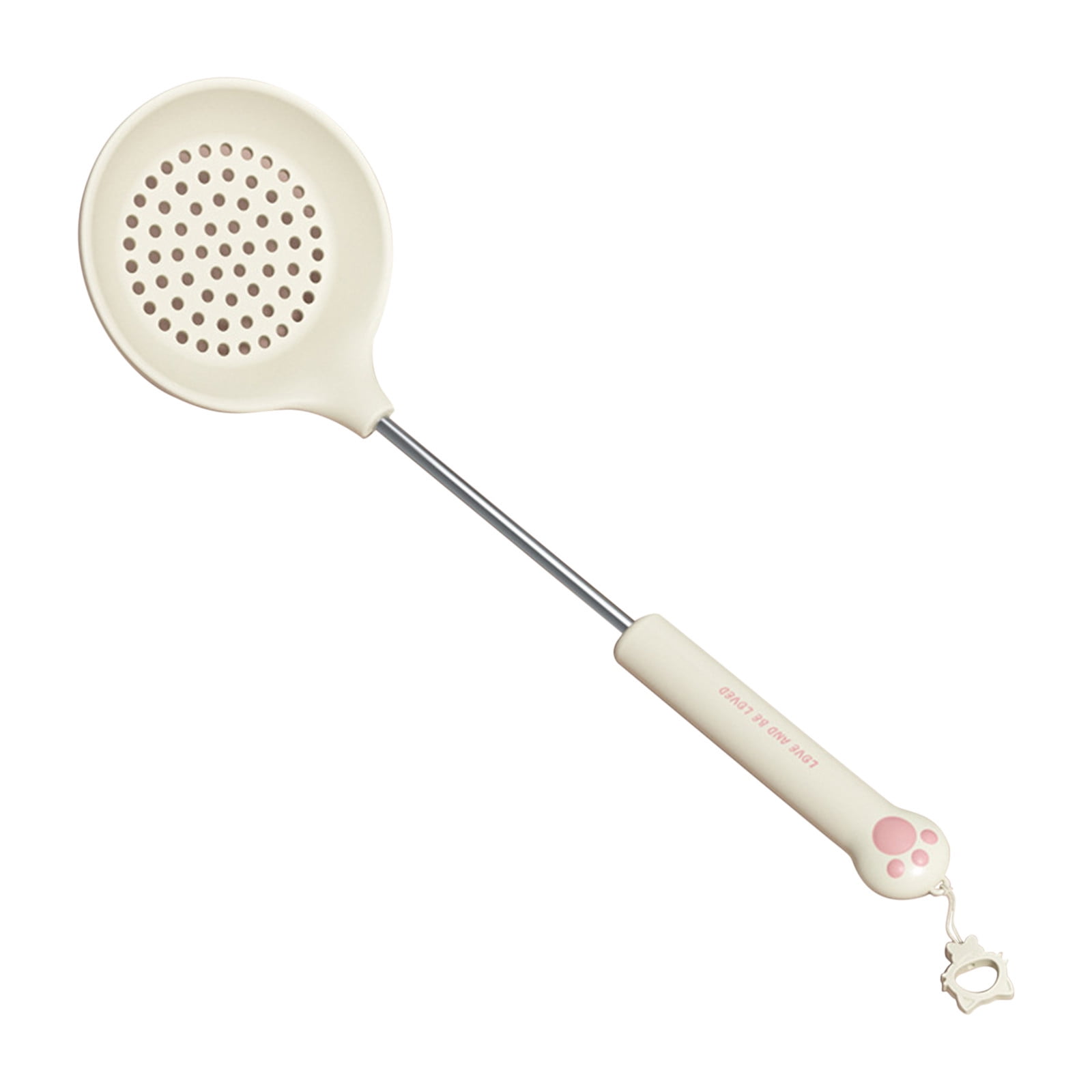 SDJMa Silicone Cooking Utensil Set,Cute Cat's Paw Non-stick Cookware ...