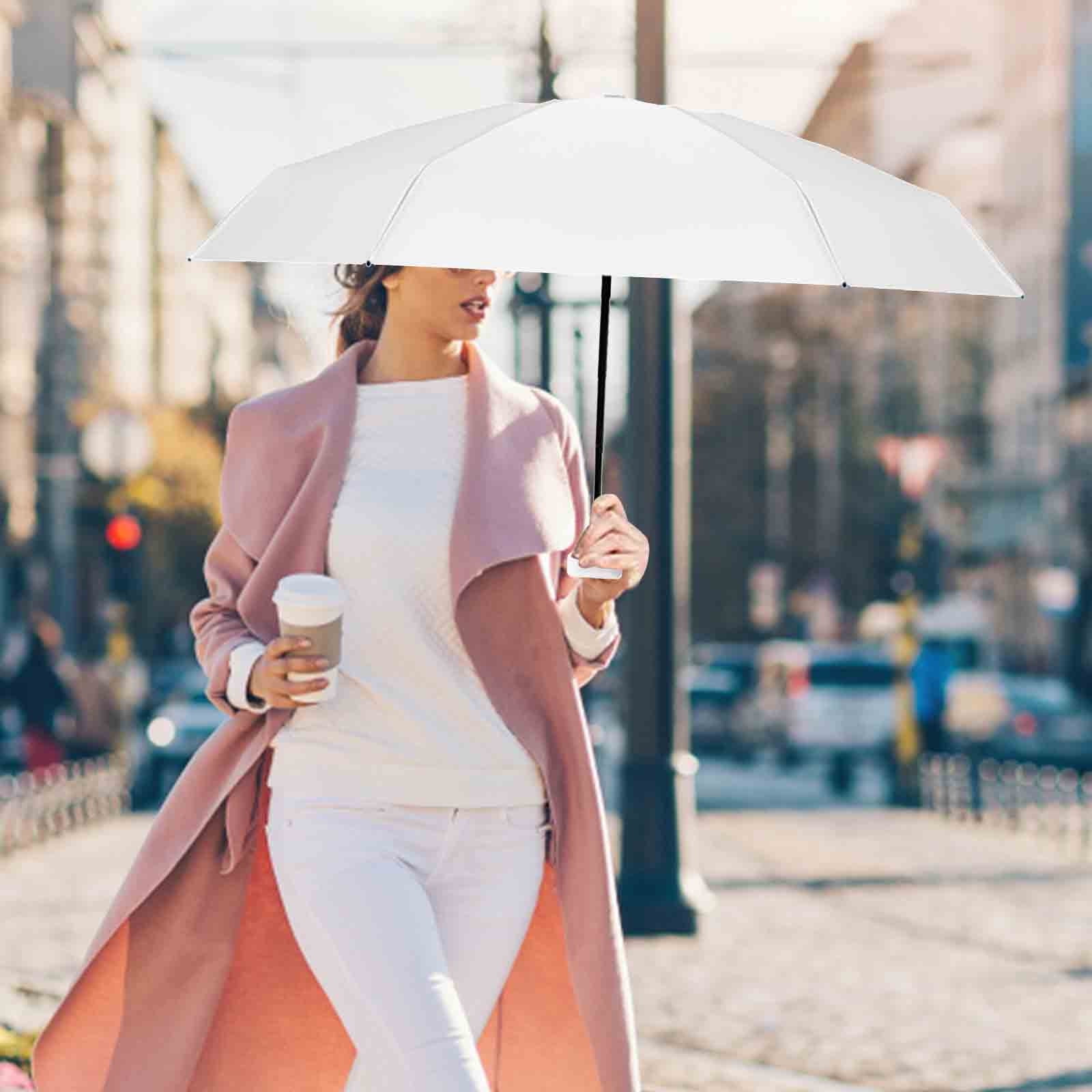 SDJMa Small Mini Umbrella with Case Light Compact Design Perfect for ...