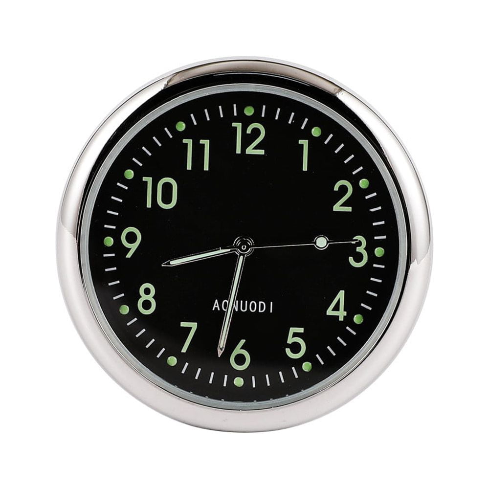 SDJMa Stick on Dashboard Car Clock Mini Tiny Small Luminous Car Vent ...