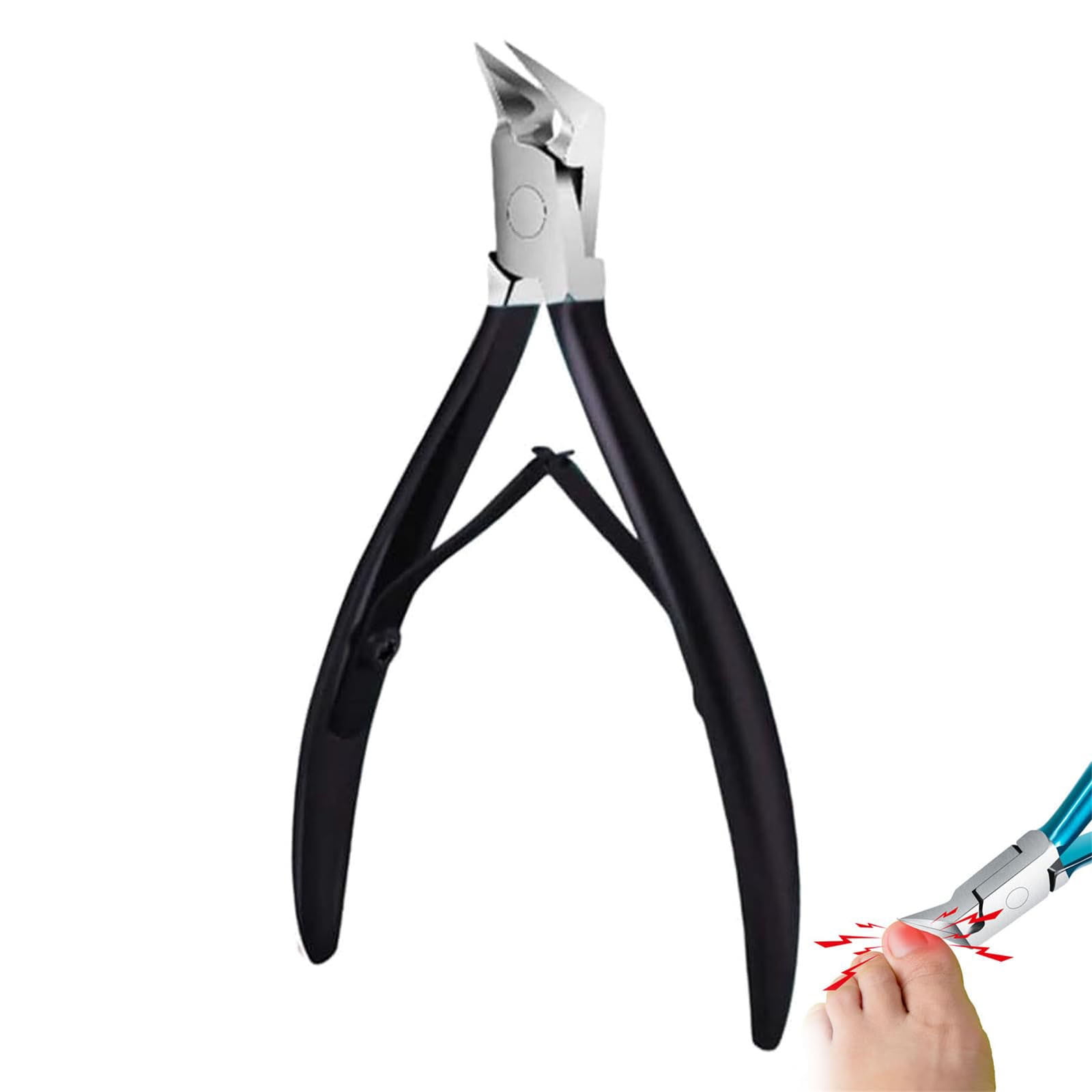 SDJMa Straight Blade Toenail Clipper for Ingrown Thick Nails, Sharp ...