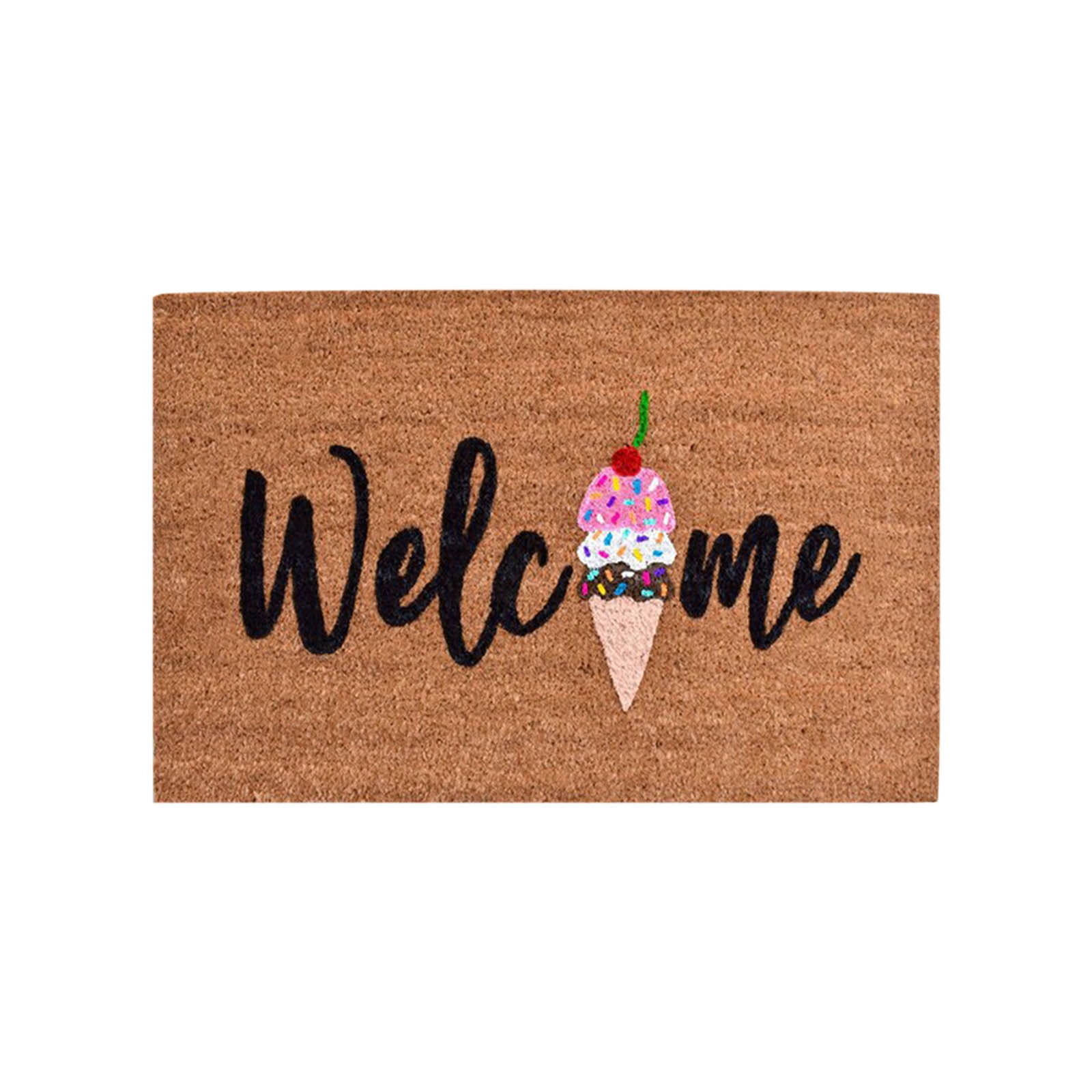 SDJMa Summer Welcome Doormat Spring Summer Mats Welcome Floor Mats ...