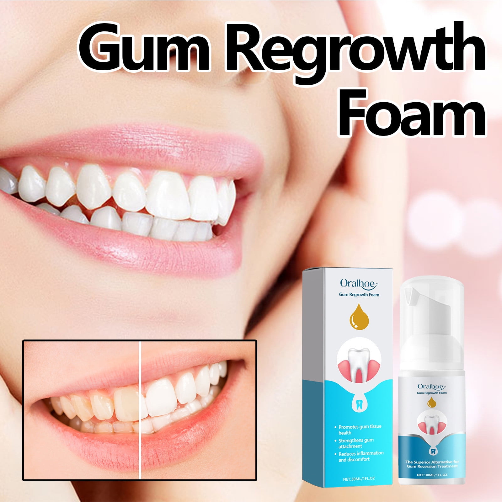 SDJMa Toothpaste Foam,Mouthwash to Remove Dental Calculus, Long-lasting ...
