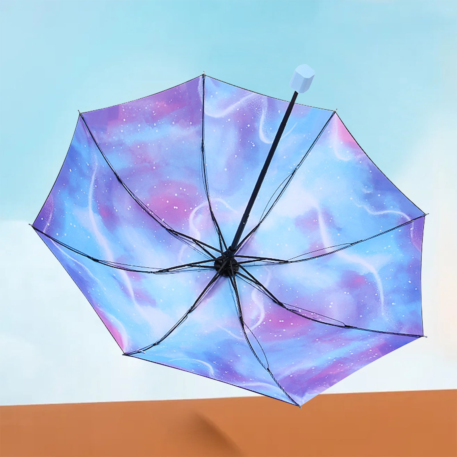 SDJMa Travel Umbrella - Lightweight Sun Rain Umbrella for Men Women and ...