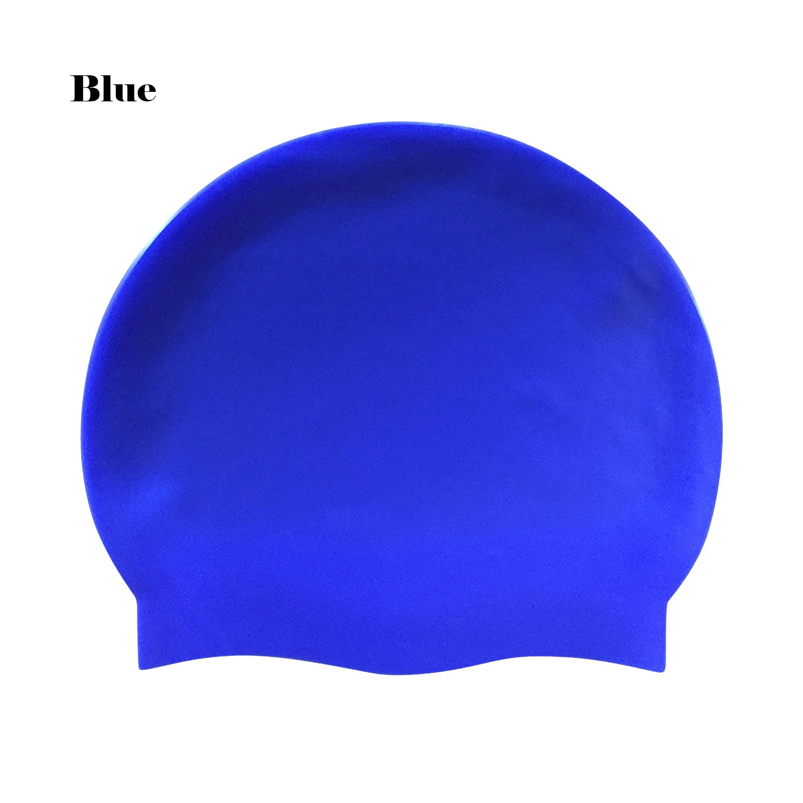 SDJMa Unisex Adult Silicone Swim Cap Waterproof Swimming Hat Durable ...