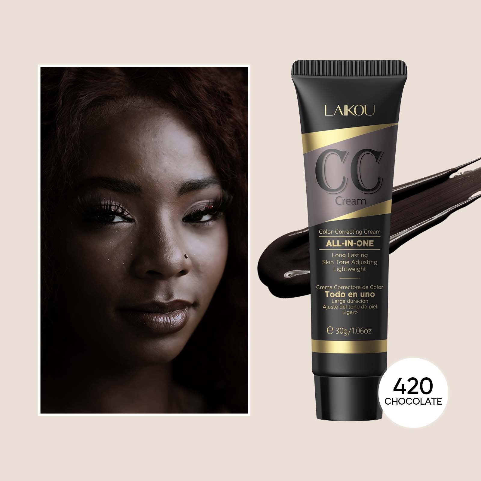 SDJMa Waterproof Full Coverage Concealer ,Smooth Matte Flawless Creamy ...