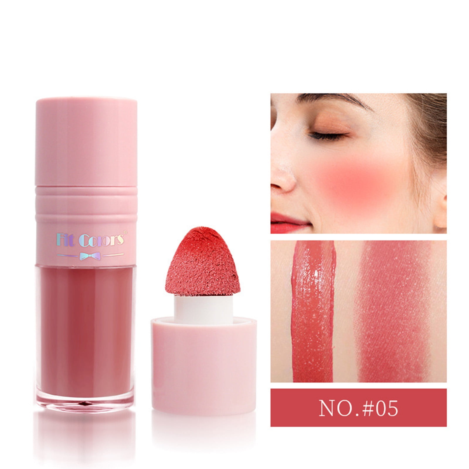 SDJMaLiquid Blush Blush Stick Blush Cream Rouge High Light Repair Rouge ...