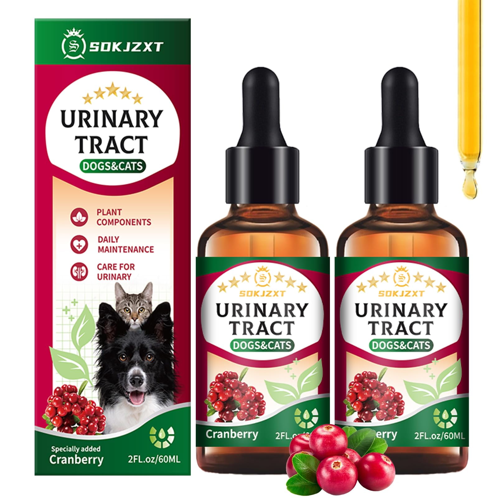 SDKJZXT Dog UTI Treatment CCF19 - Effective Cat UTI Remedy and Cat UTI ...