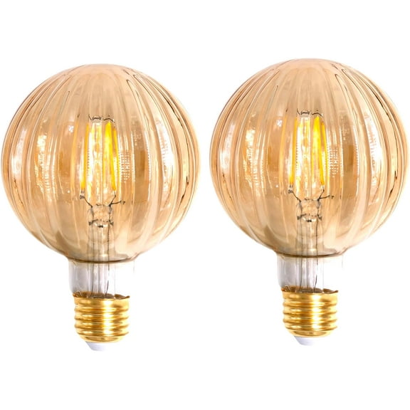 ASIASN-Edison Light Bulbs 60W Equivalent, Dimmable Vintage LED Bulbs ...