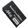 SDM-MAR 64GB Memory Stick PRO Duo, Compatible with PSP, Camera Flash ...
