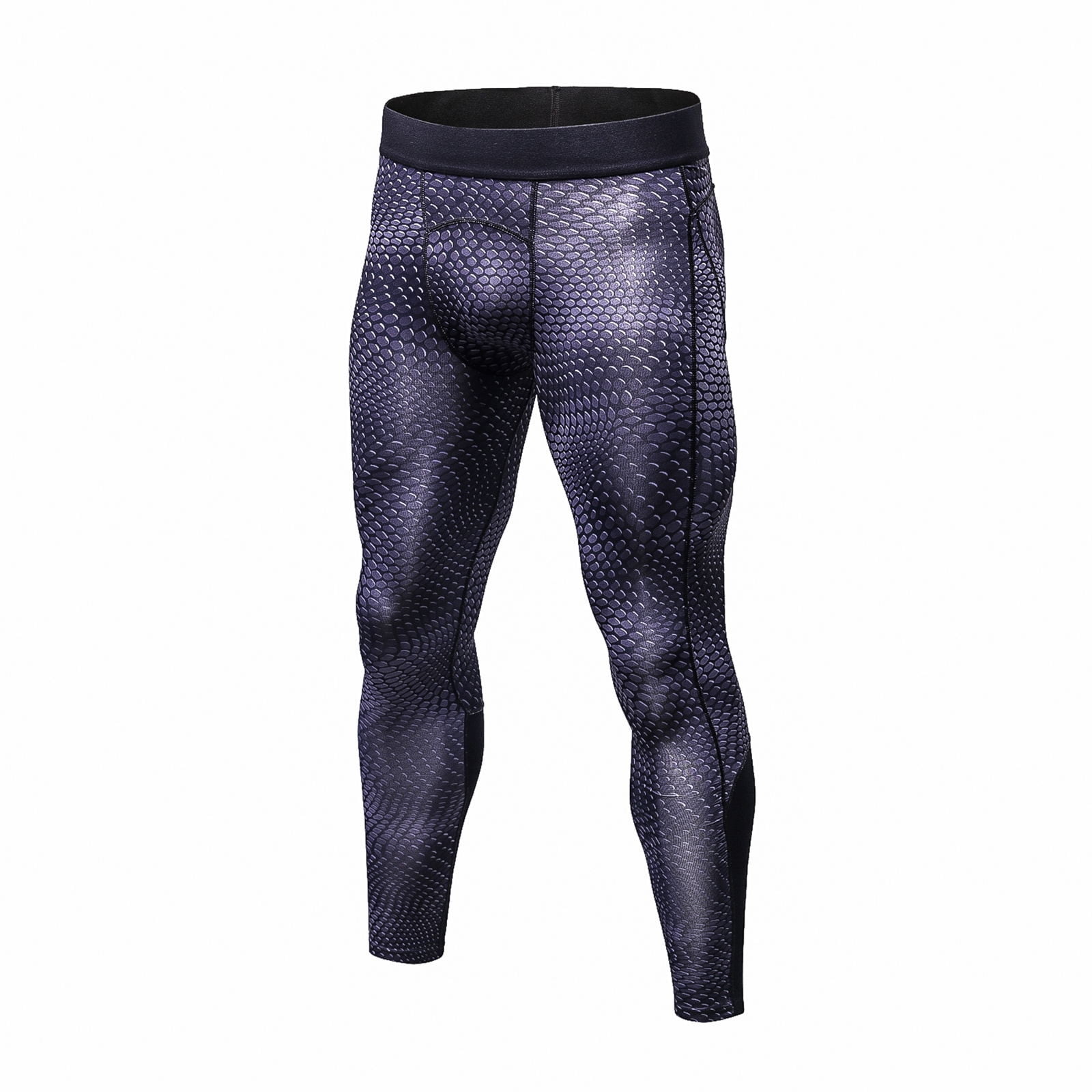 SDNall Compression Pants Men Sports Stretch Leggings Trousers ...