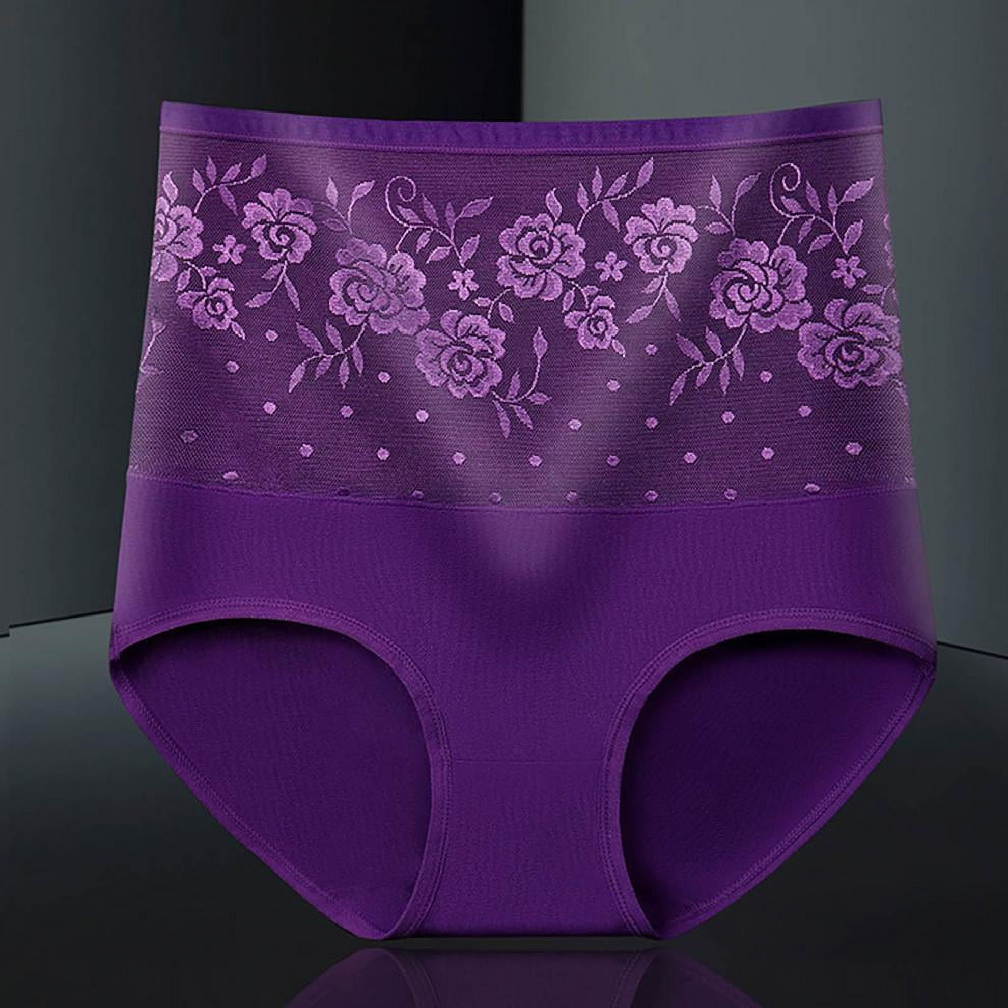 Sdnall Cotton Underwear For Women Print Fashion Briefs Comfortable