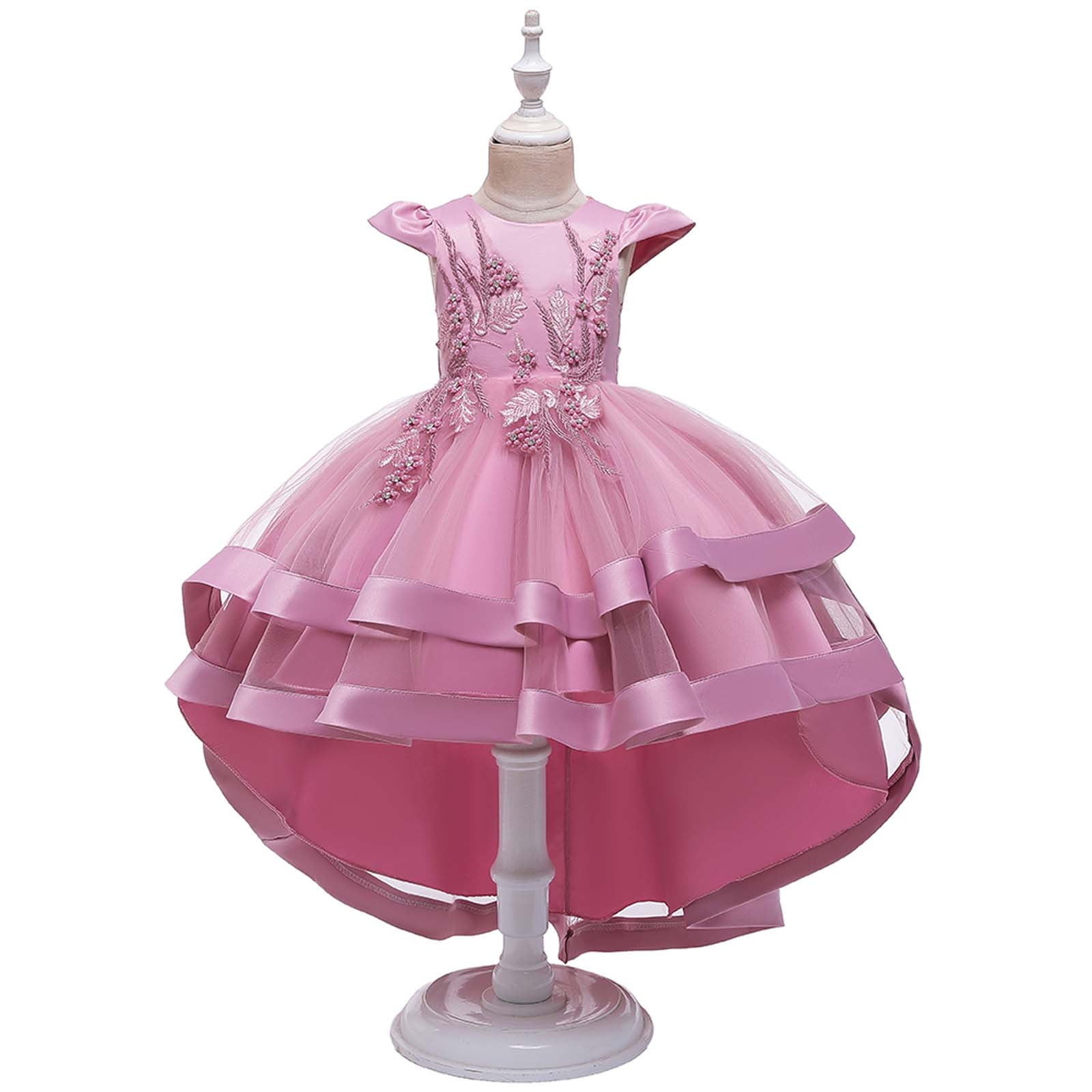 SDNall Girls Wedding Party Evening Formal Dance Dress Children Dress No ...