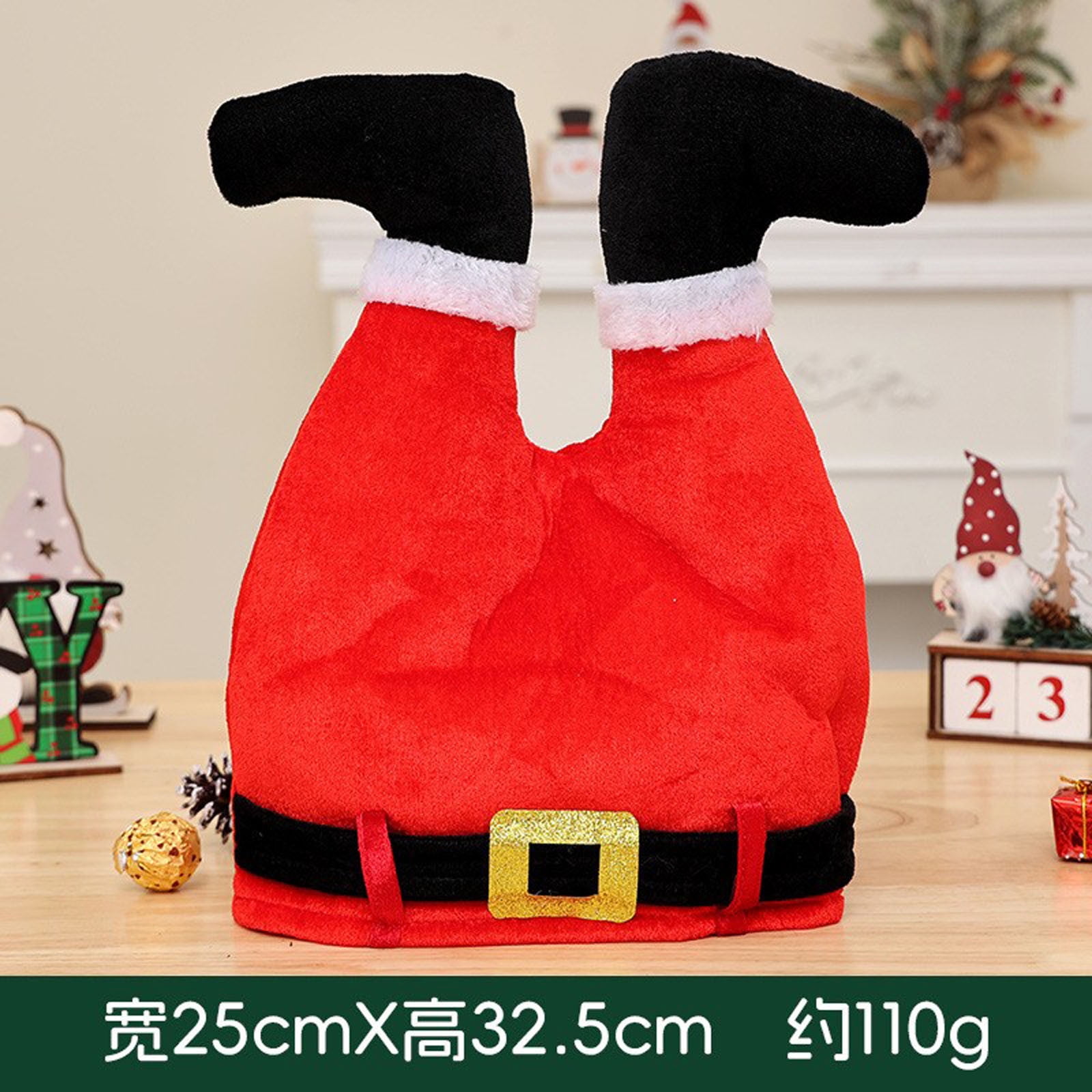 SDNall Santa Hat Santa Claus Hat Holiday Party Decoration Hat Santa ...