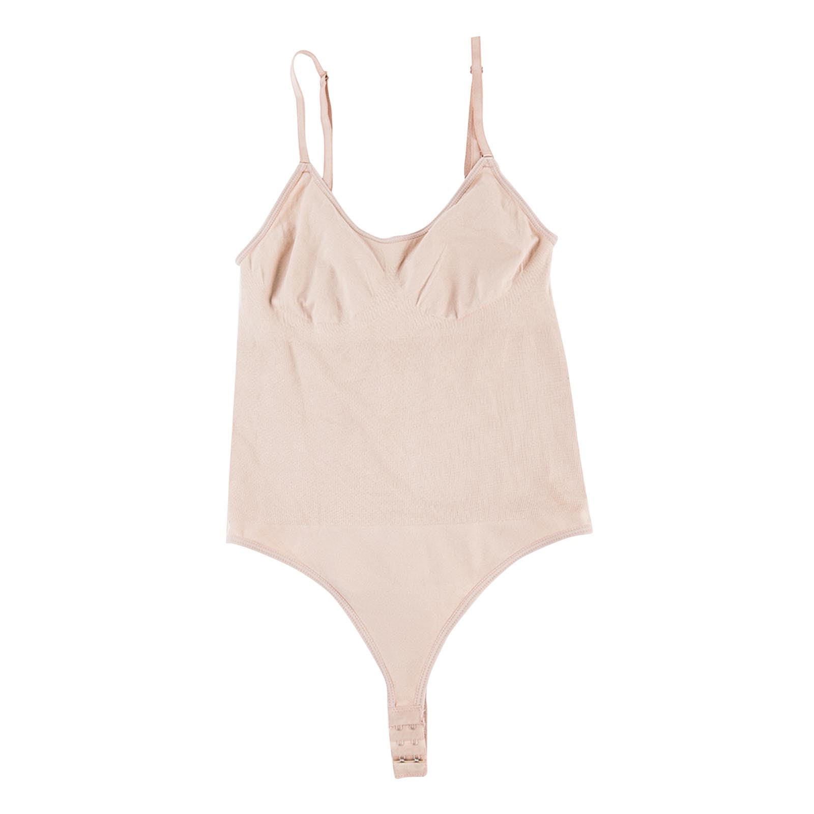 SDNall Shaping Shapewear Bodysuit for Women Solid Color Suspender Tight ...