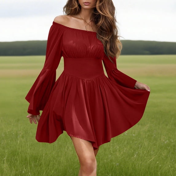 SDNall Women's Gothic Renaissance Dress, Victorian Elegance Off ...