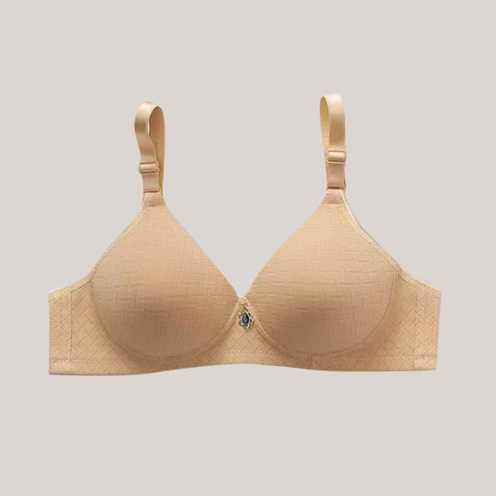 SDNall Womens Back Closure Bra with Thin Straps Lift Side-Smoothing ...
