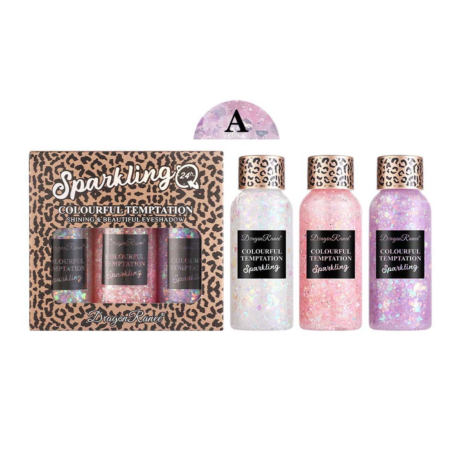 SDOHIG Body Glitter Set, Face Glitter, Makeup Festival Glitter Gel ...