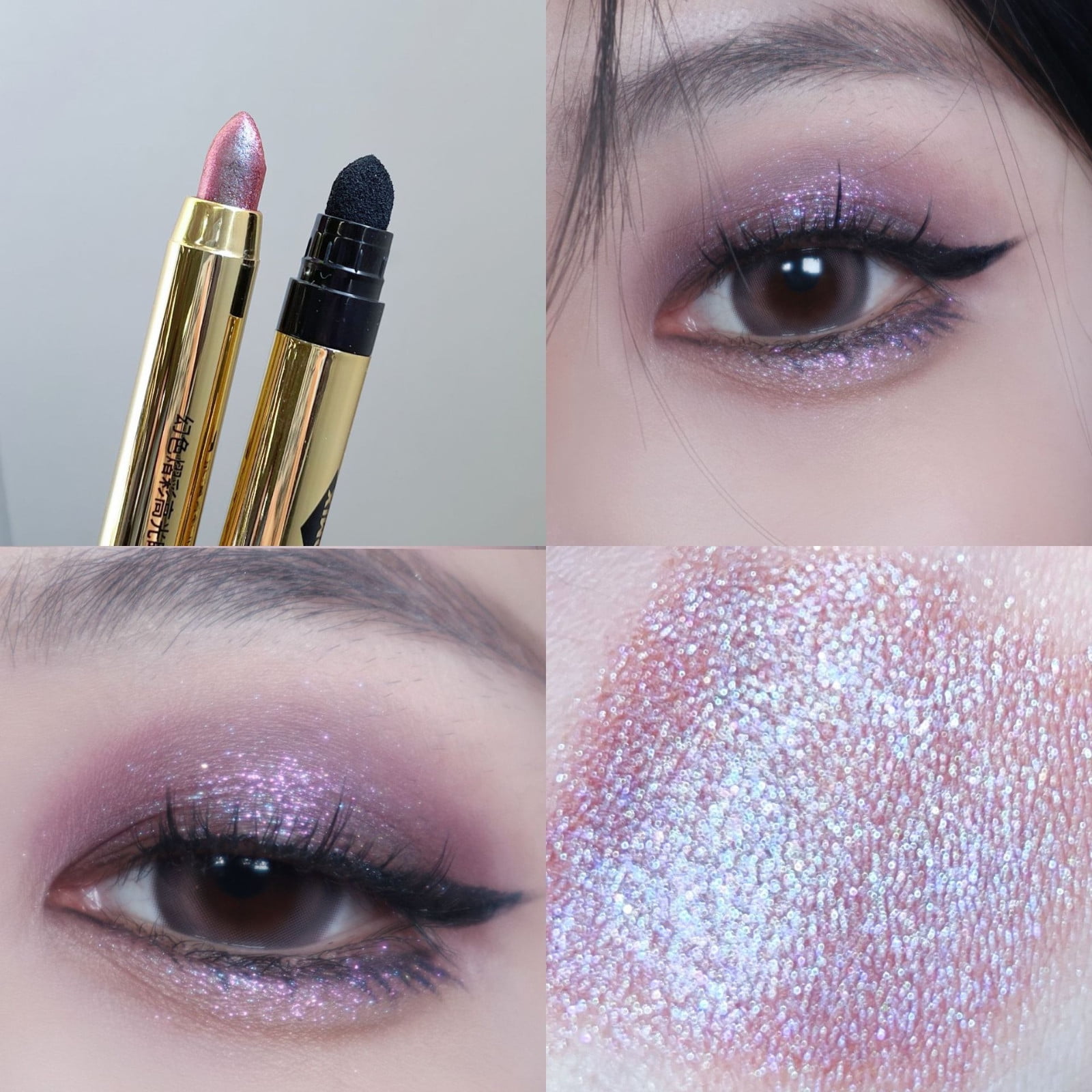 SDOHIG Eyeshadow Stick,Smooth Cream Eyeshadow Pencil , High Pigmented ...