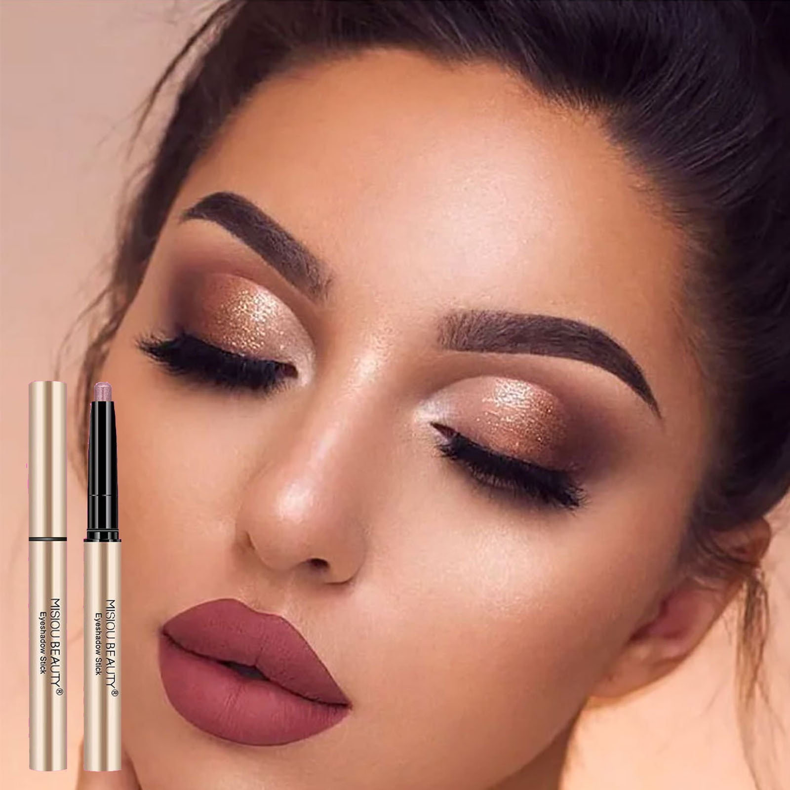 SDOHIG Eyeshadow Stick,Smooth Cream Eyeshadow Pencil , High Pigmented ...