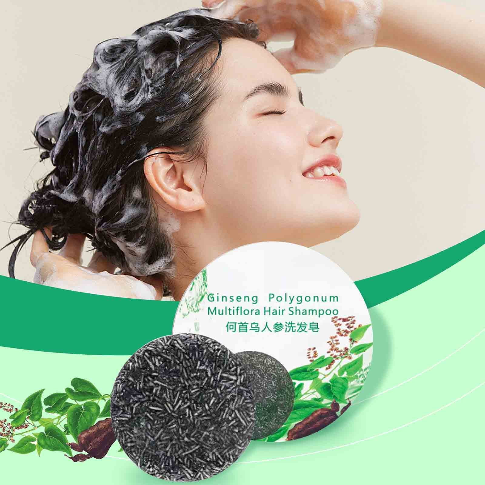 SDOHIG Soaps, Ginseng Polygonum Multiflora Hair Soap, Cleansing Soap ...