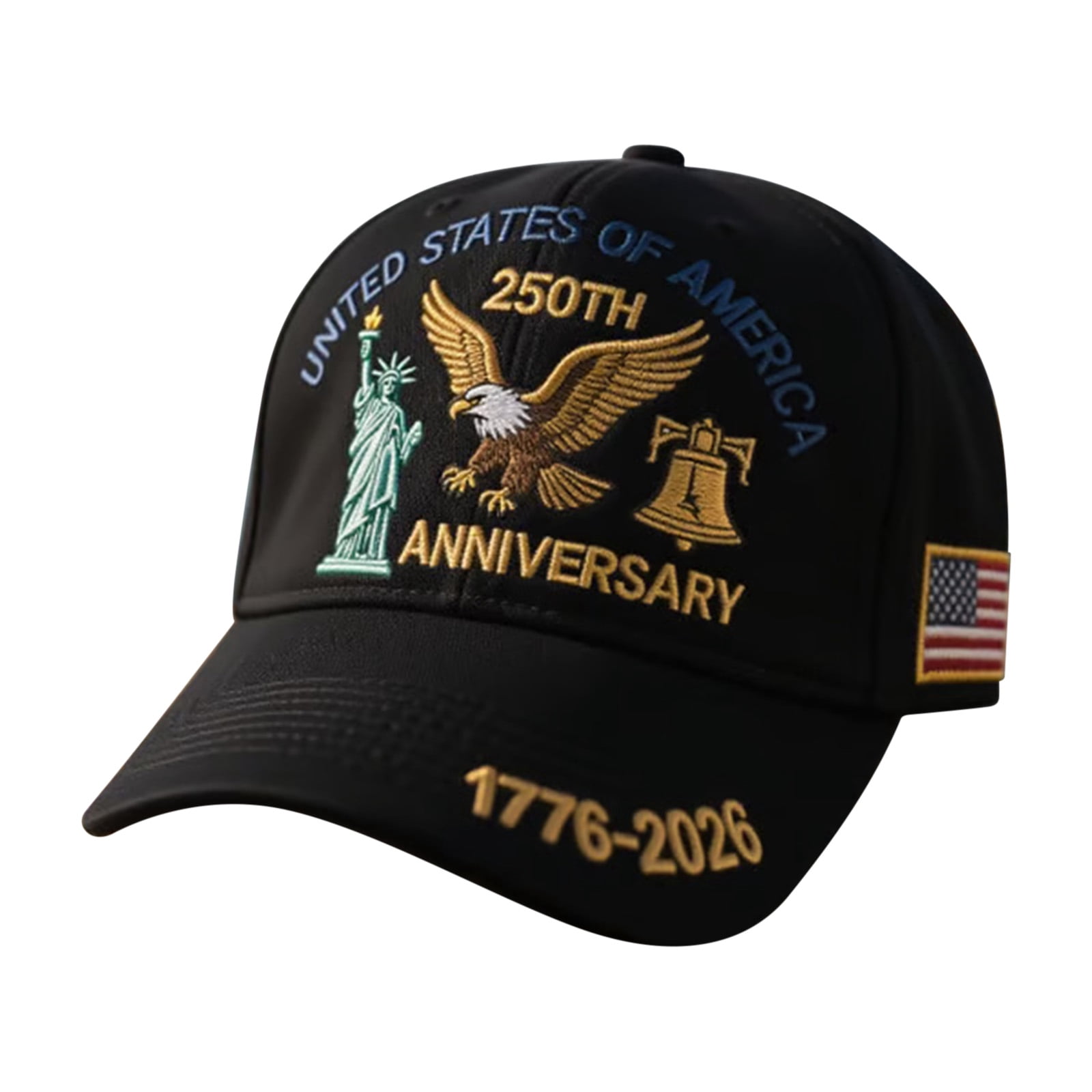SDOHIG United States 250th Anniversary Hats, Patriotic Baseball Cap ...
