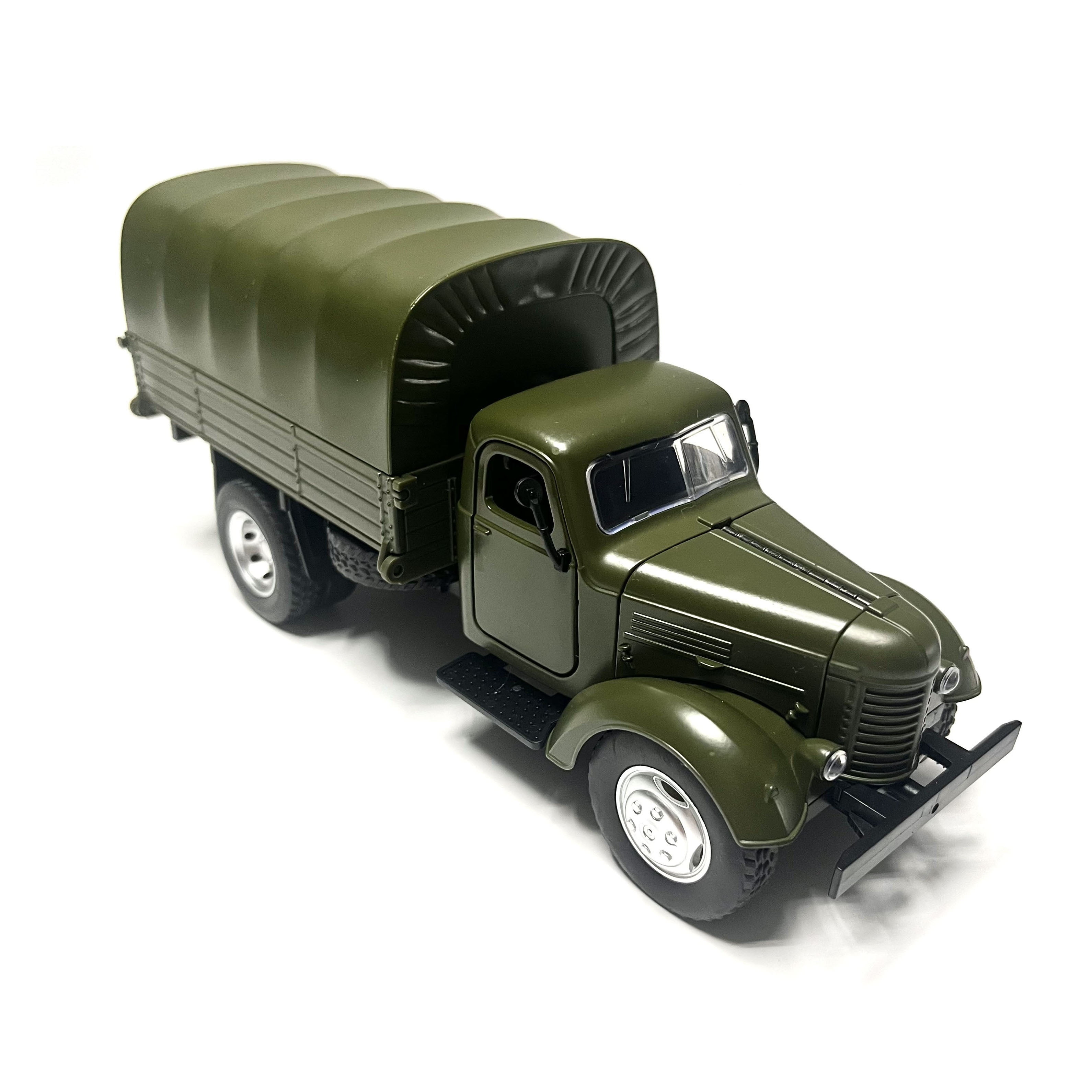 SDOTXA 1 32 Scale Retro Military Truck Alloy Model Car Highly Detailed ...