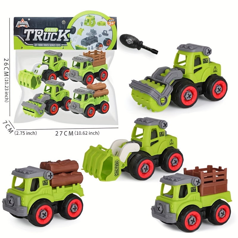 SDOTXA 3-6 Years Old Kids‘ Creative Builder Car Toy - Educational ...