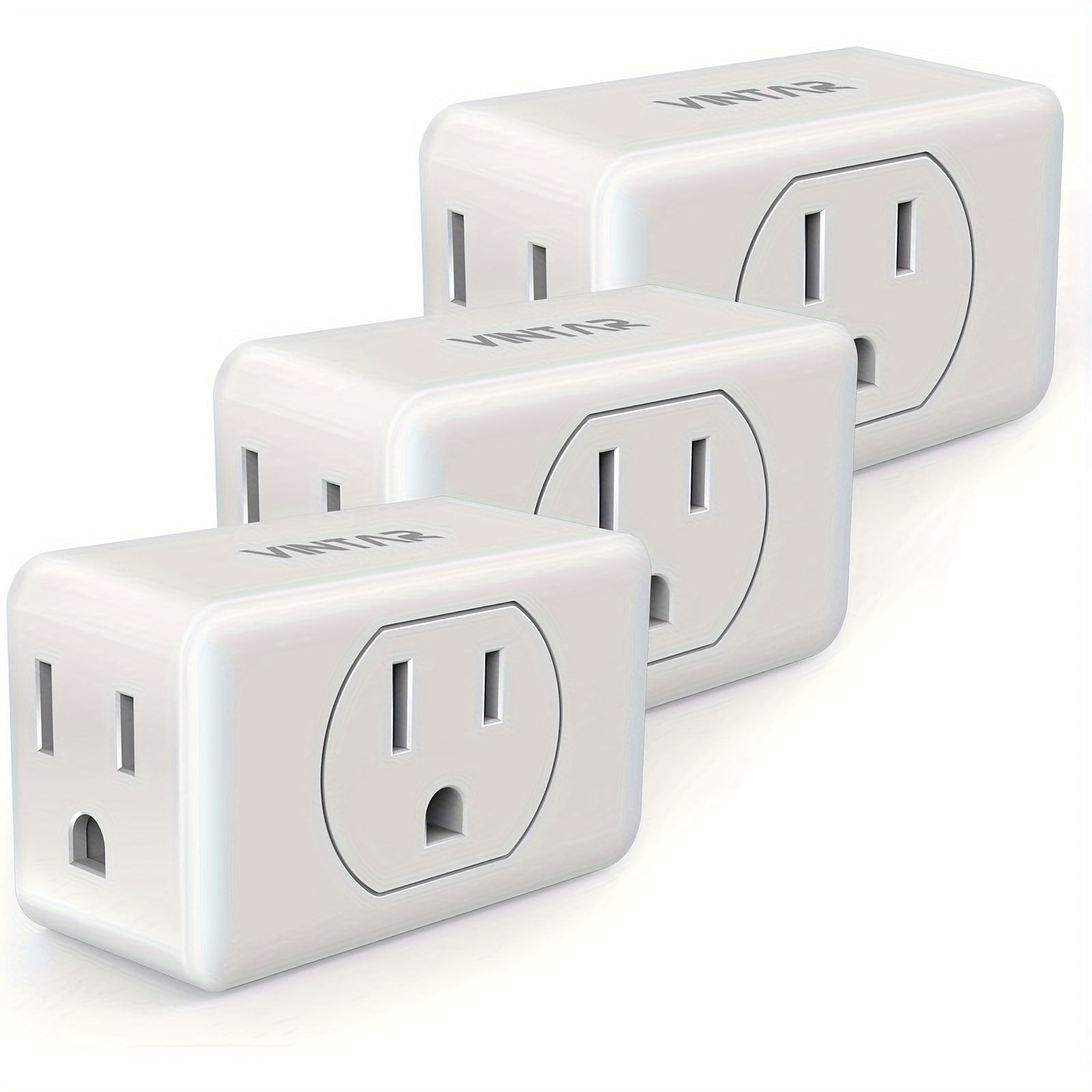 SDOTXA 3pcs Multi Plug Outlet Extender VINTAR 3-Plug Outlet Adapter ...