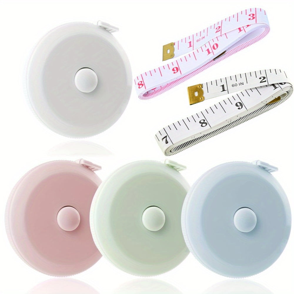 SDOTXA 6-Pack Telescopic Tape Measure Mini Telescopic Tape Measure (4 ...