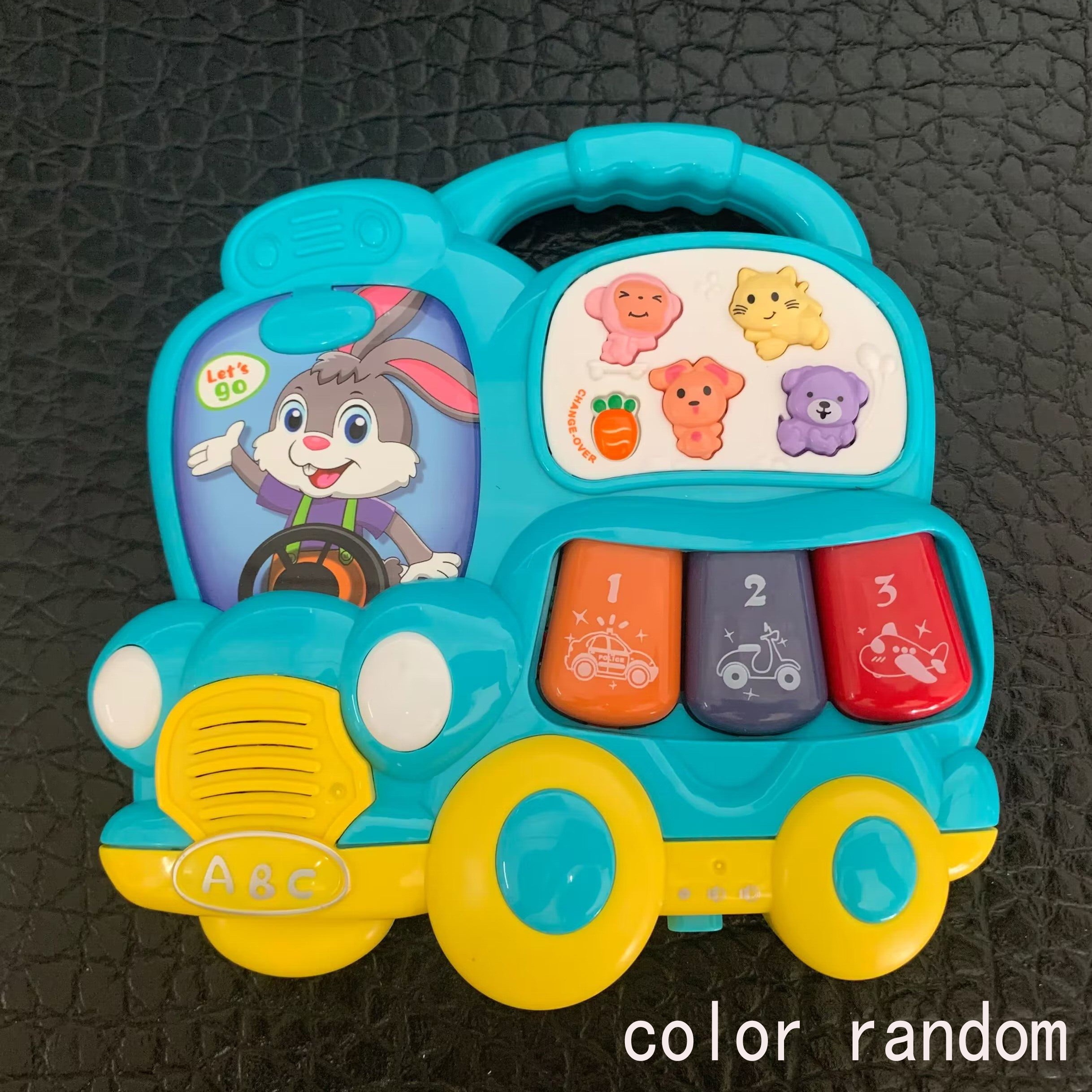 SDOTXA Colorful Elephant Piano Toy Musical Learning for Toddlers ...