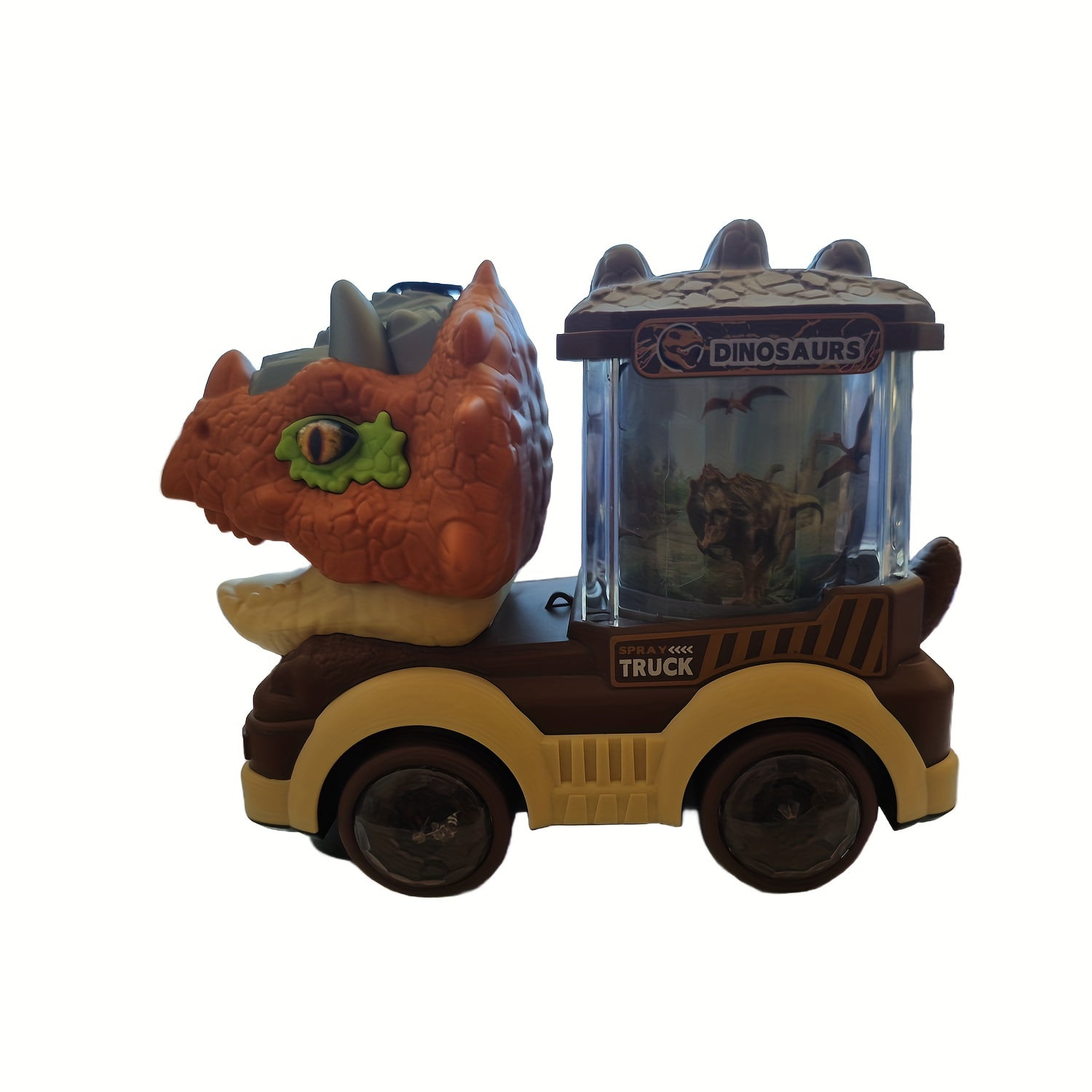 SDOTXA Dinosaur-Themed Transport Truck Toy for Kids Ages 3-6 Includes 6 ...
