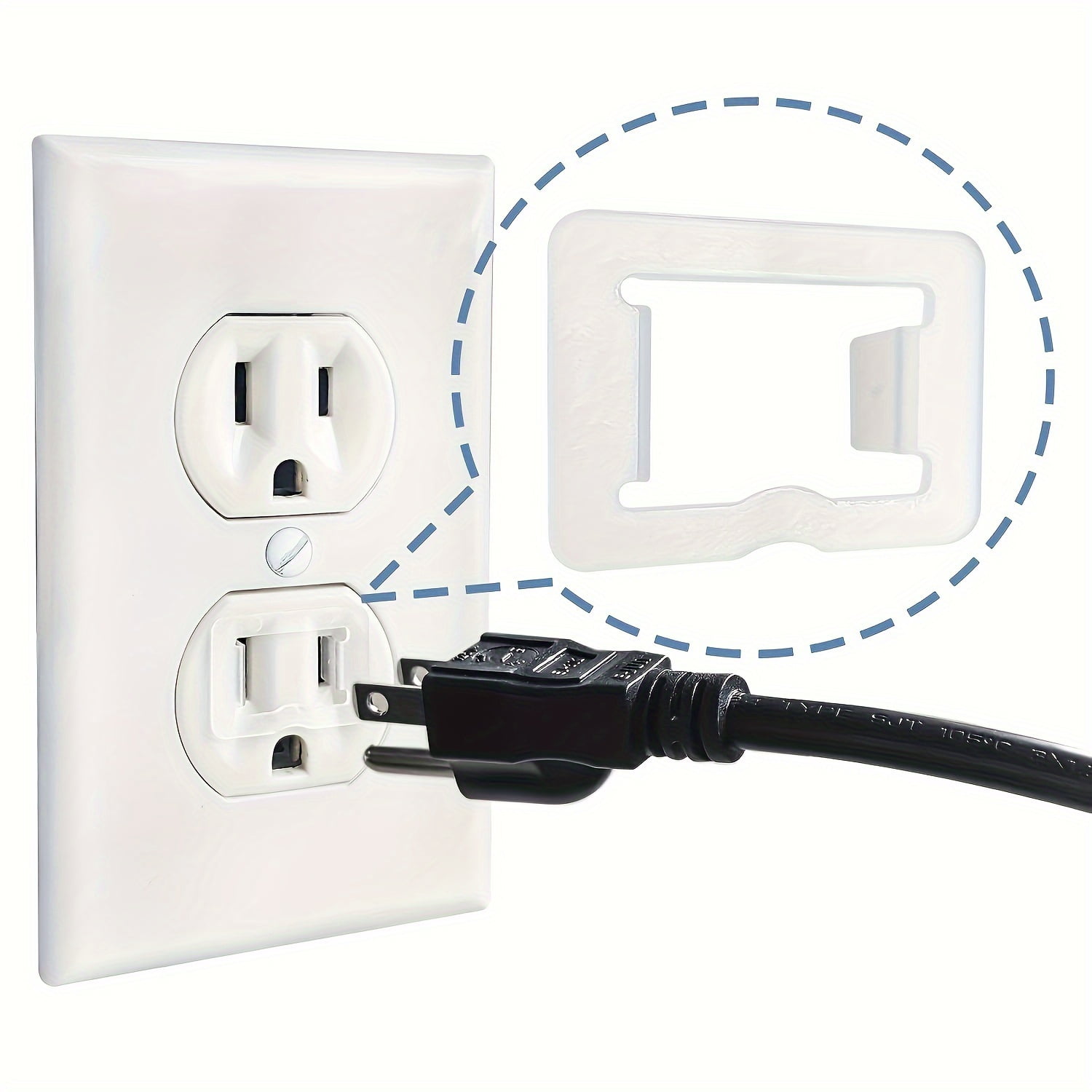 SDOTXA Fire-Resistant 12pcs Plugs and Sockets for Secure Outlets - Easy ...
