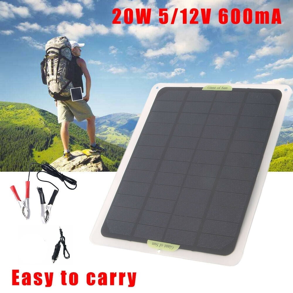 SDOTXA SPECCOOL 20W 12V Solar Battery Charger & Maintainer Solar ...