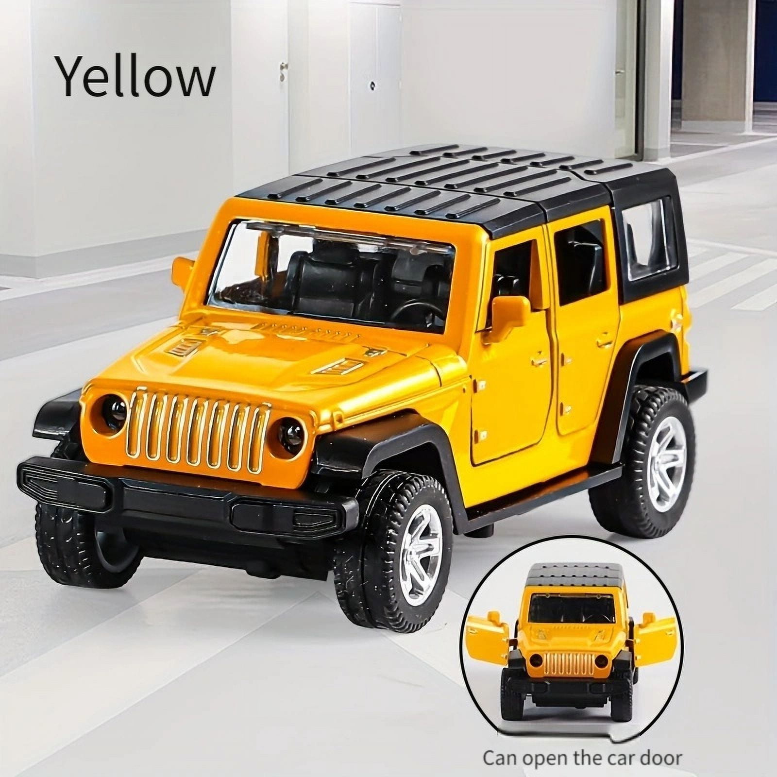 SDOTXA The Double-door Alloy Toy Car Off-road Vehicle Model Will Run ...