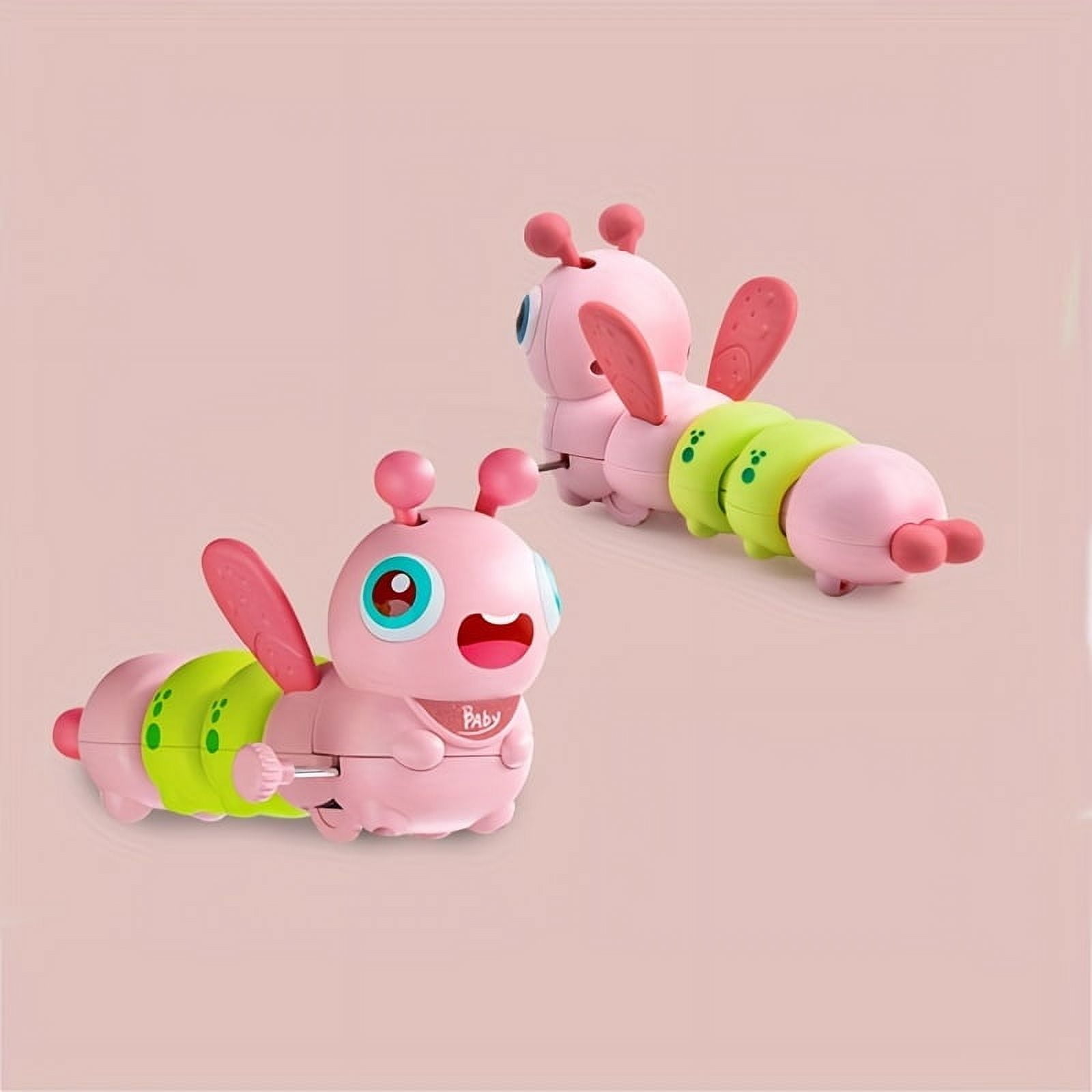 SDOTXA Wind-Up Bee Worm Crawling Baby Toy Fun Telescopic Twisting ...