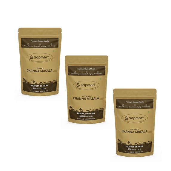 SDPMart Channa Masala Powder | Pack of 3 | 5.29 oz (150g) each ...