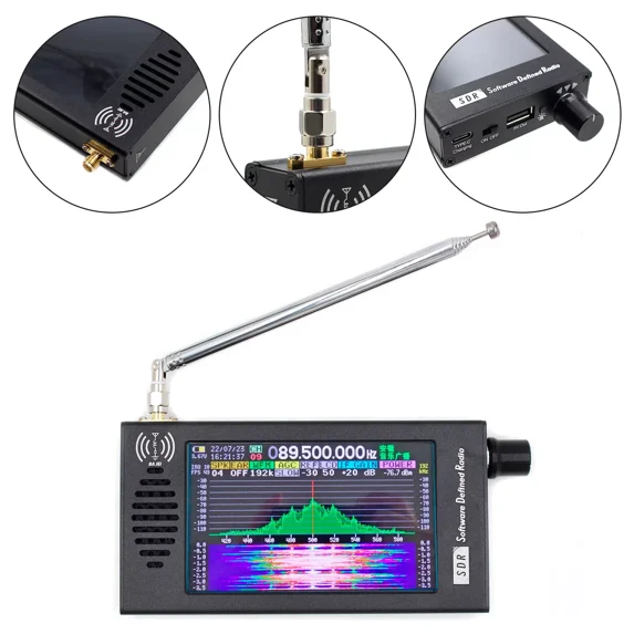 SDR Radio DSP Digital Demodulation Short Wave FM MW SSB CW HAM Radio ...
