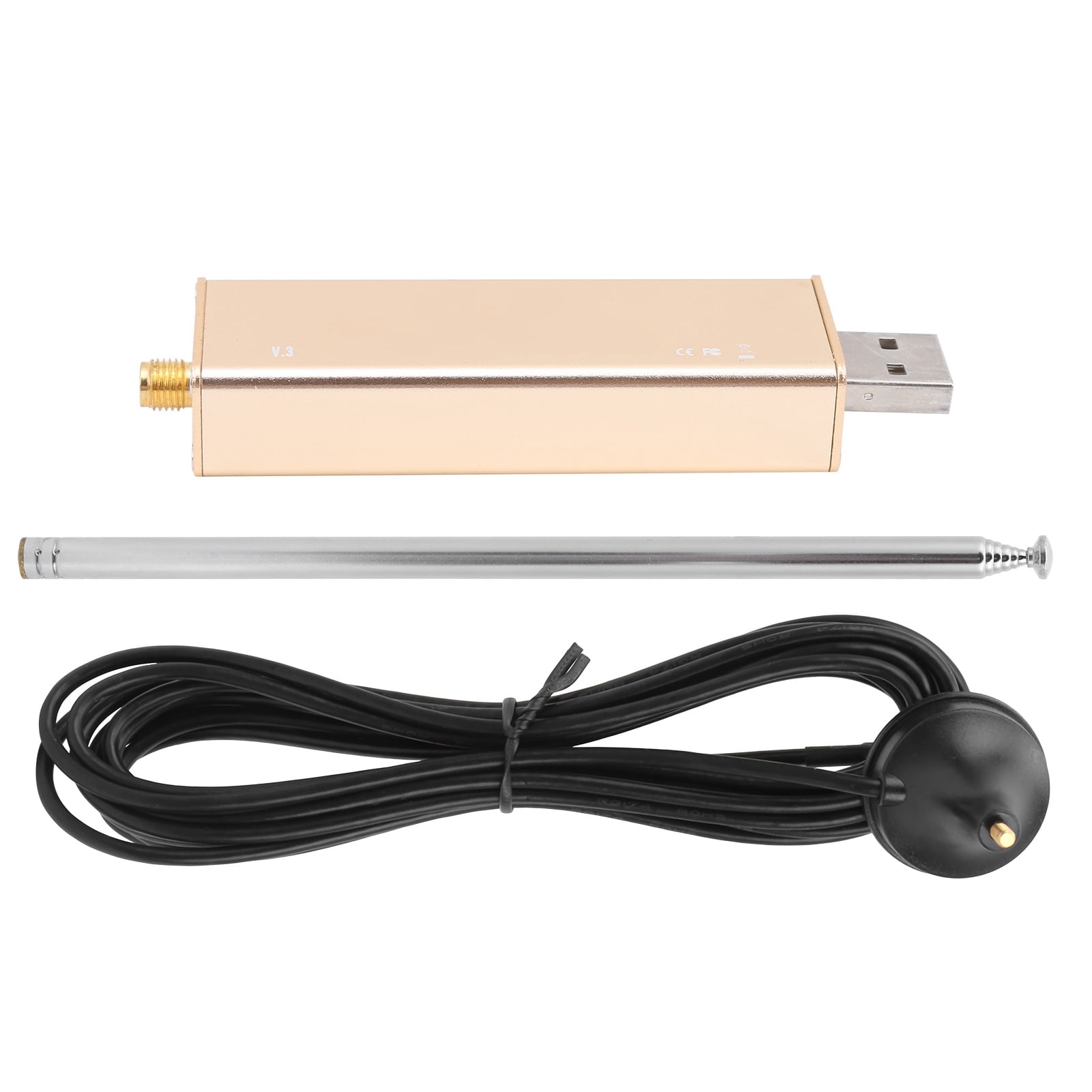 SDR Receiver SDR0.1KHz?1.7GHz Ham Software Defined Radio Antennas High Stability - Walmart.com