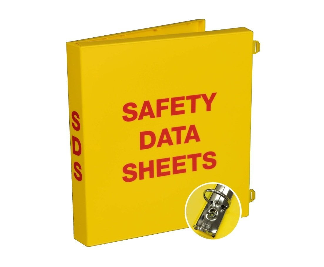 SDS 'Heavy Duty' Binder - 1.5'' Ring Capacity, Metal Round Rings (Fully ...