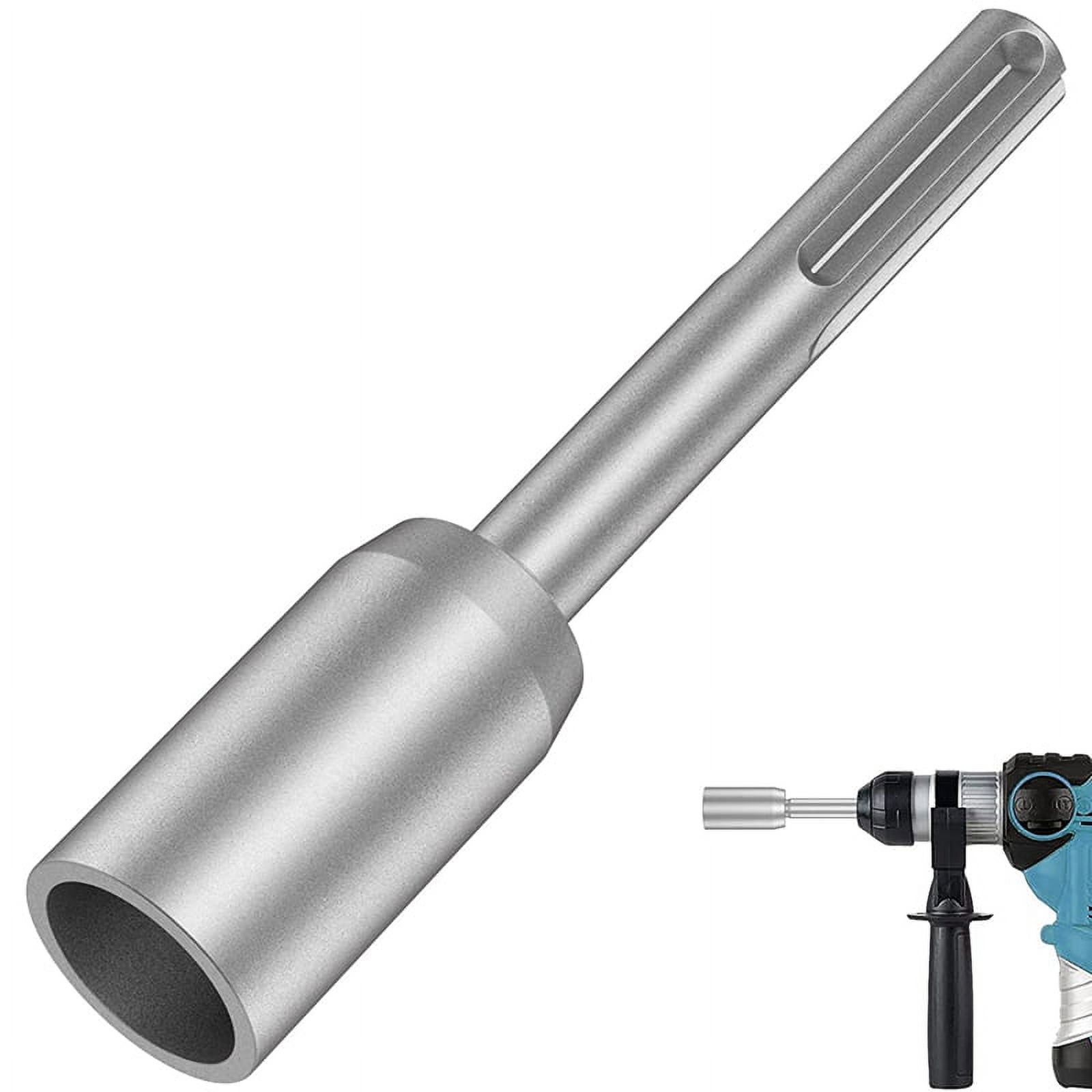 SDS-Max Ground Rod Driver, 30mm Heavy Duty Steel Drill Bit Driver,for ...