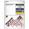 SDS OSHA Chemical Safety Labels | 3x4 Inch MSDS Stickers with GHS HMIS ...