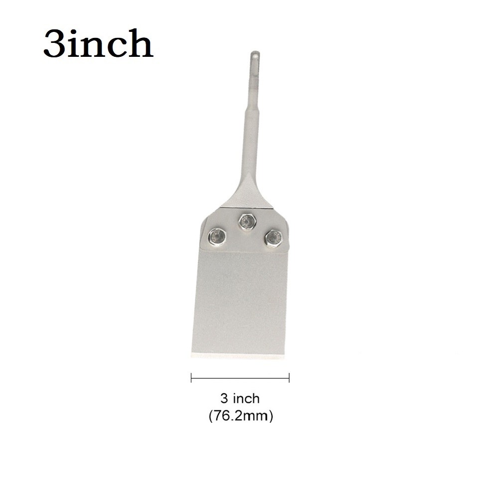 SDS Plus Curved Floor Scraper Electric Cutter Head Chisel Alloy Steel ...